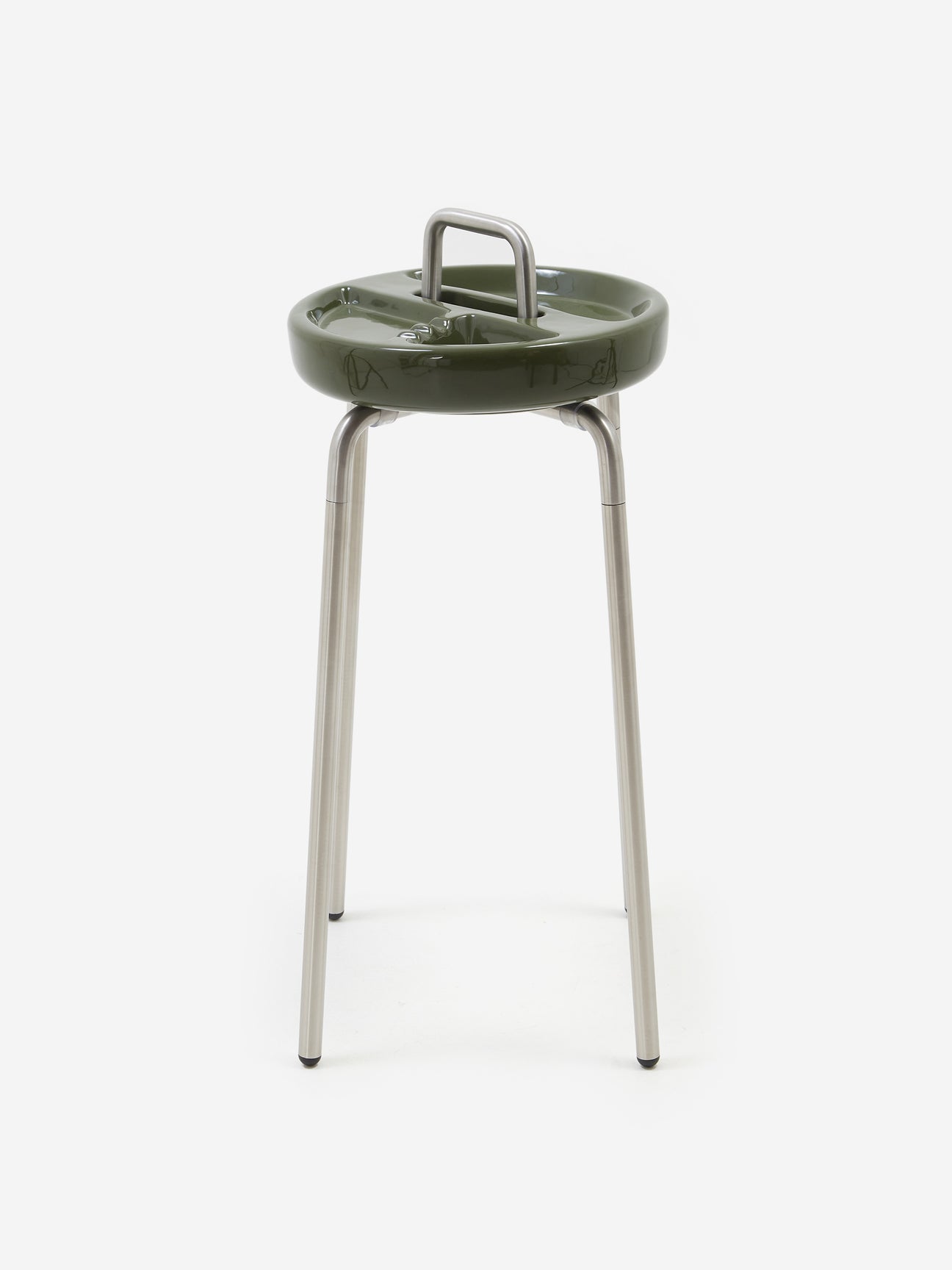 Houseplant by Seth Rogen Side Table Ashtray - Olive – Goodhood