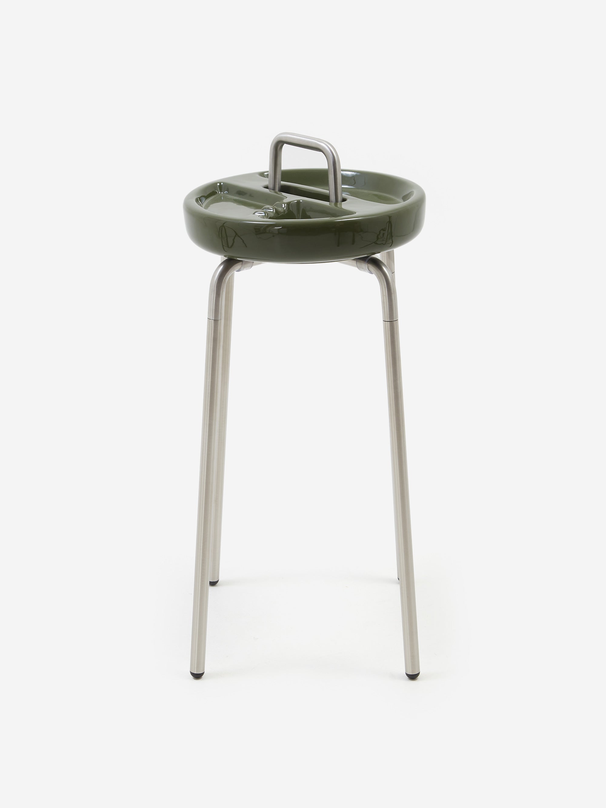 Houseplant by Seth Rogen Side Table Ashtray - Olive – Goodhood