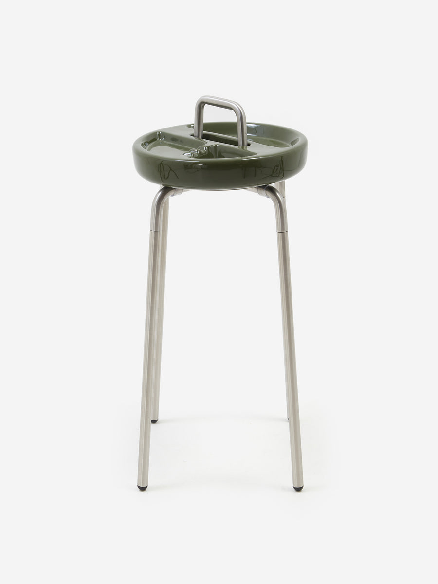 Houseplant by Seth Rogen Side Table Ashtray - Olive – Goodhood