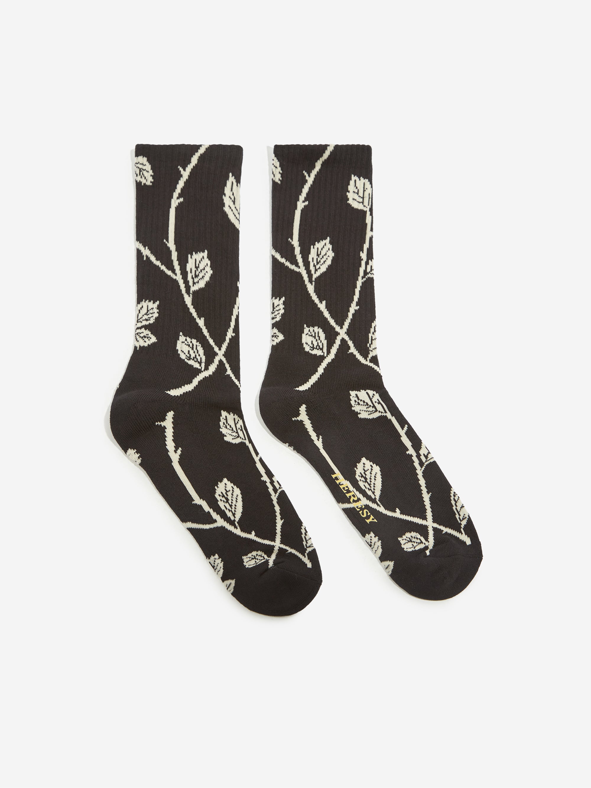 Heresy Bramble Socks - Black – Goodhood