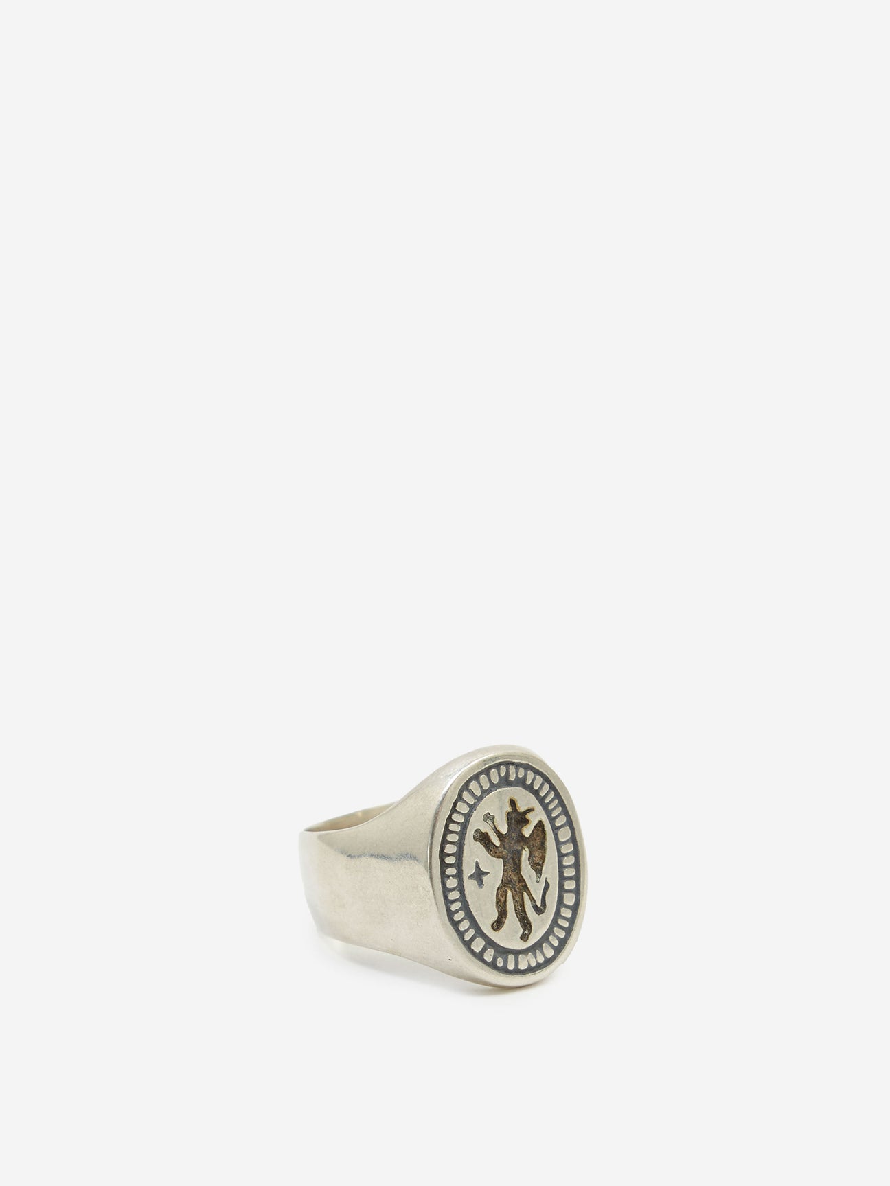 Heresy Demon Ring - Oxidised Silver – Goodhood