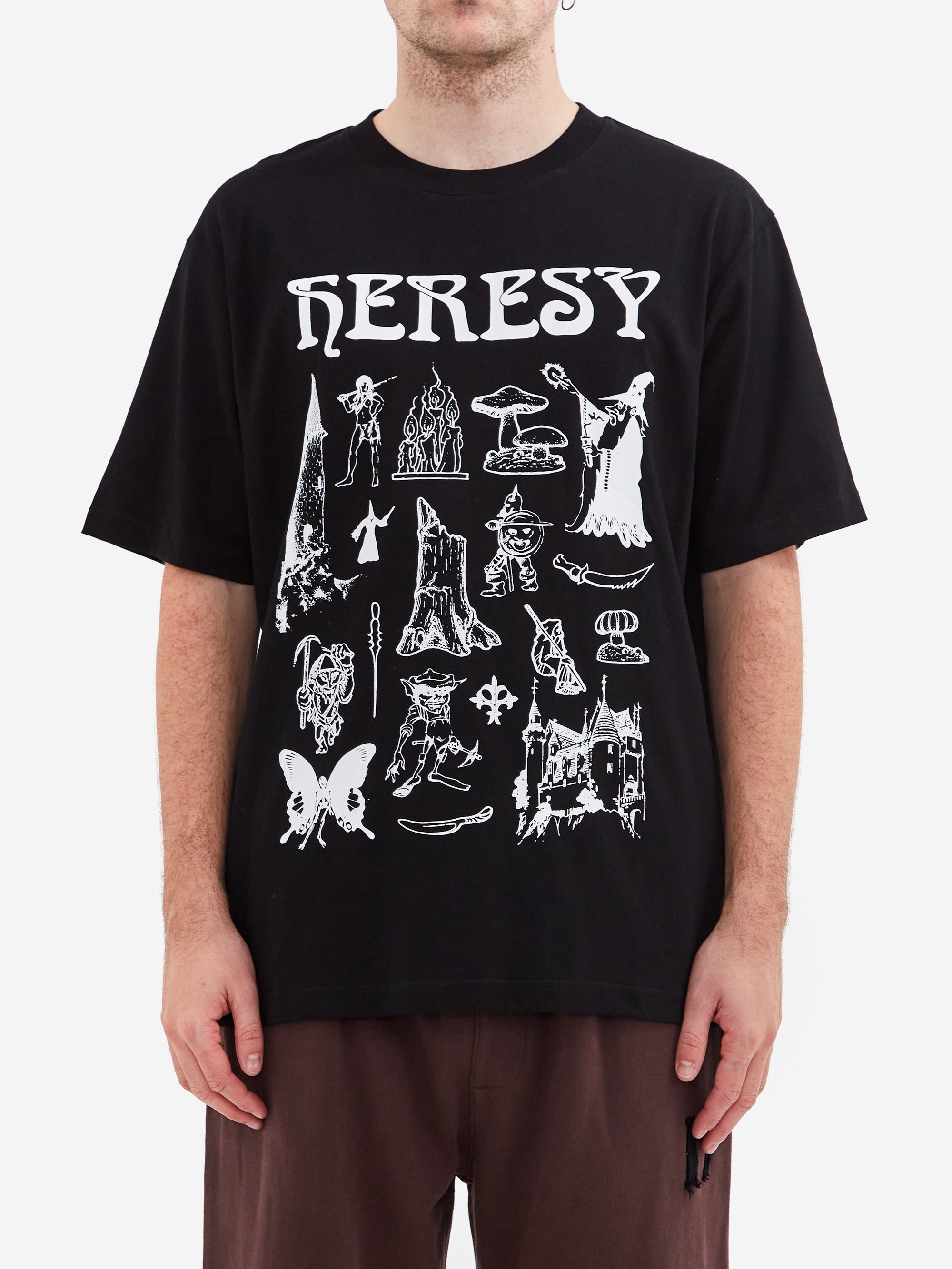 Heresy Enthusiast T-Shirt - Black – Goodhood