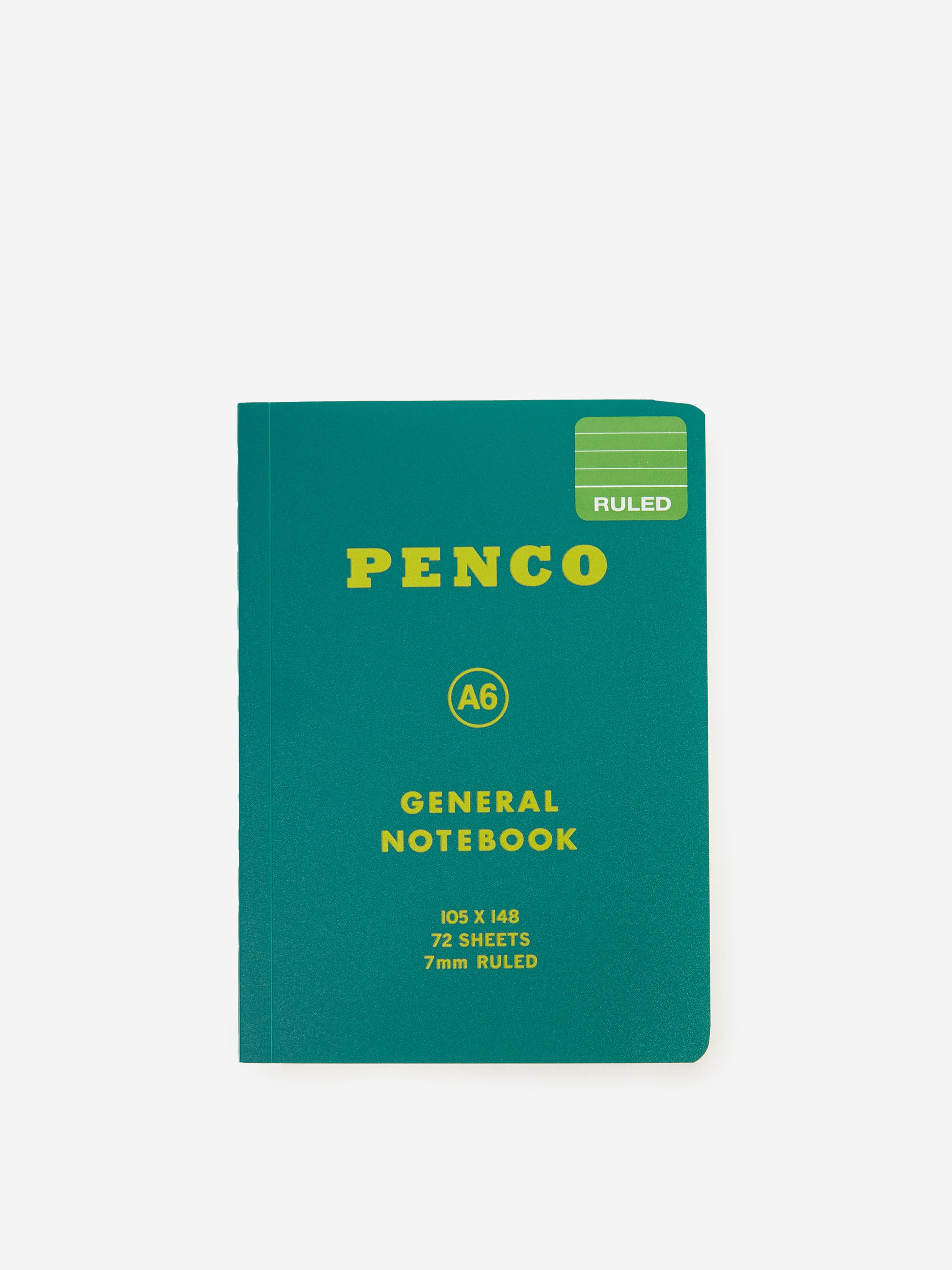 Hightide Penco Soft Paper Notebook A6 - Green – Goodhood