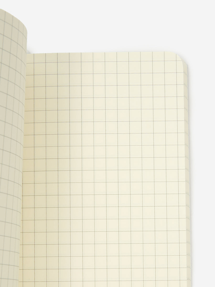 Hightide Penco Soft Notebook (Grid B7) - White – Goodhood