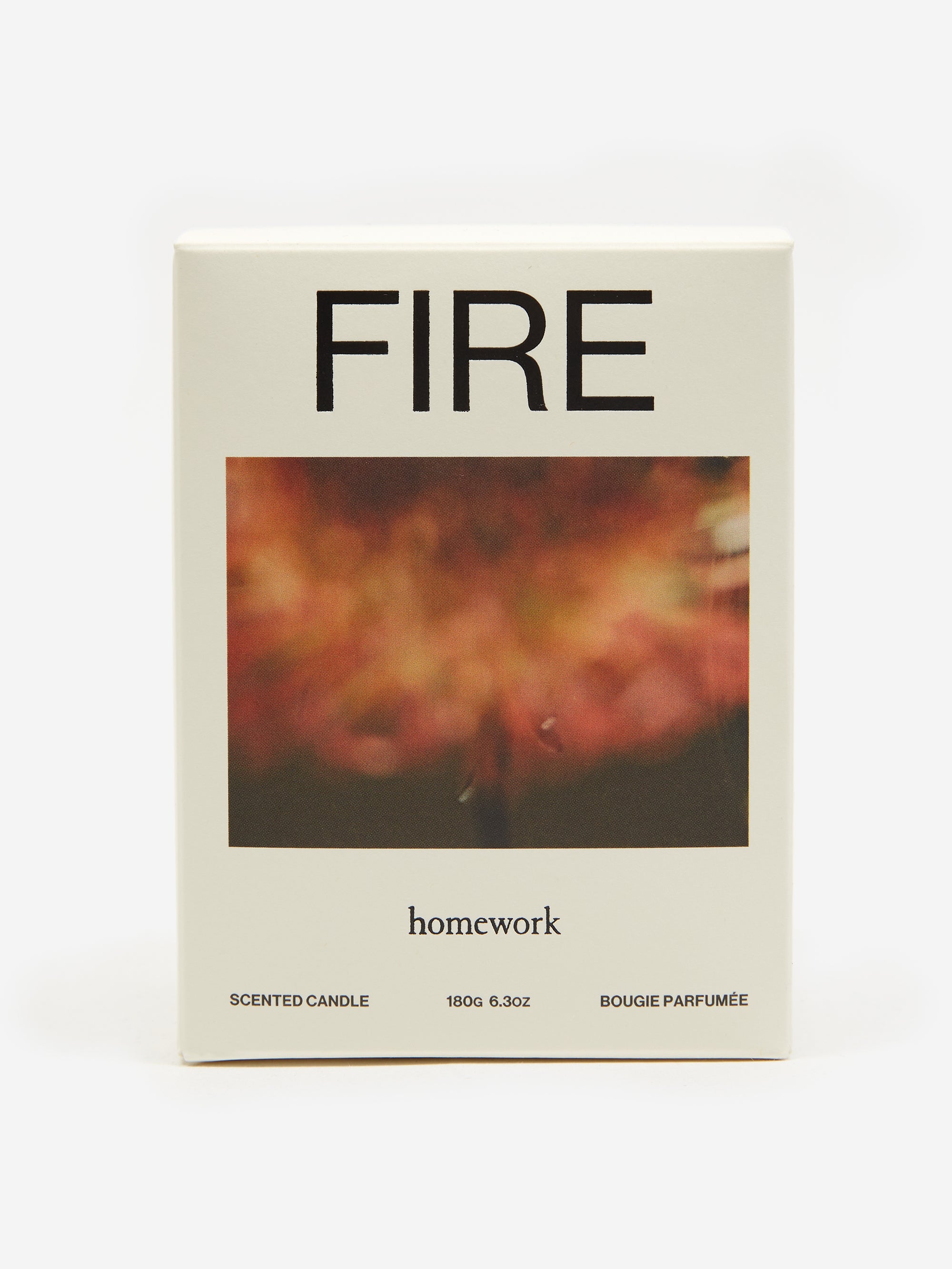 Homework FIRE Candle 180g – Goodhood