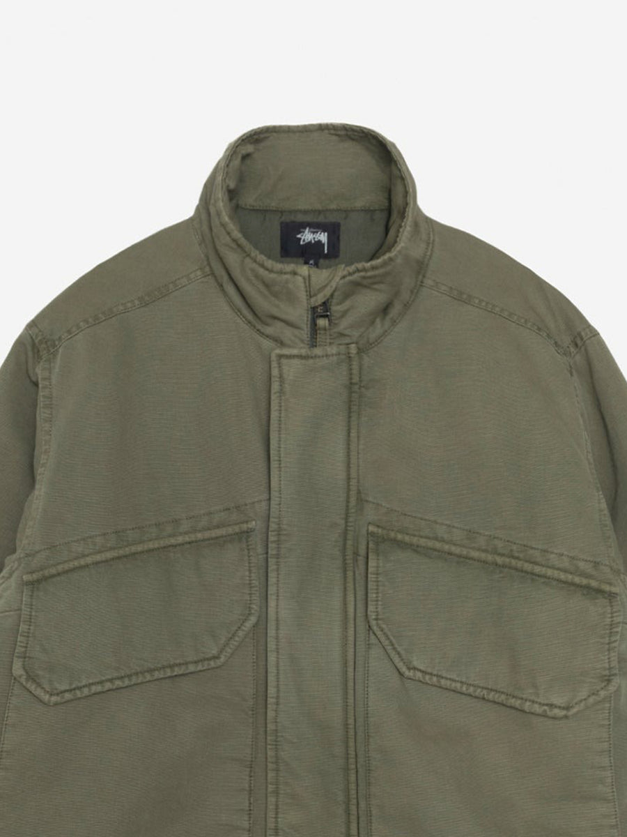 Stussy Insulated Field Jacket - Olive – Goodhood