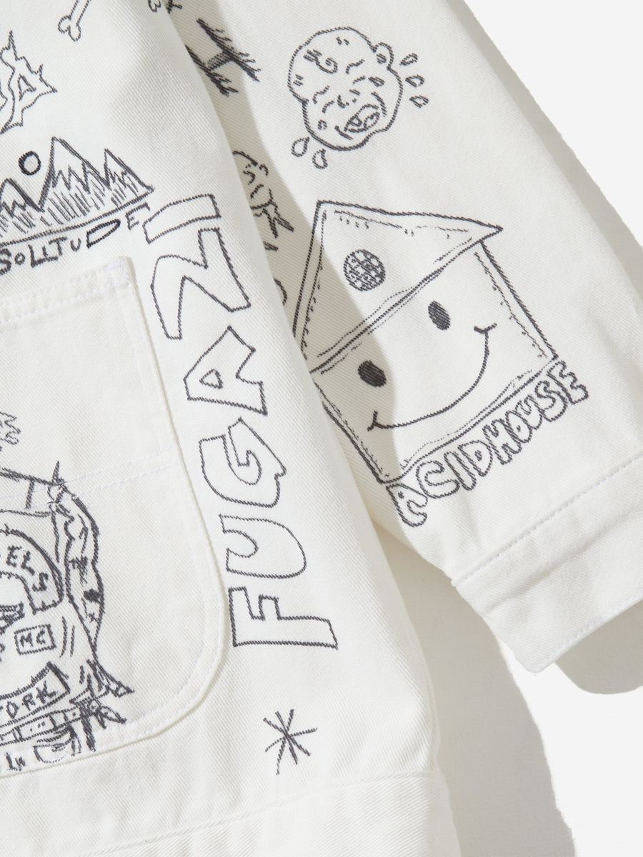 Goodhood x Rebel Yuth Hand Customised Store Worker Jacket - Large No 2