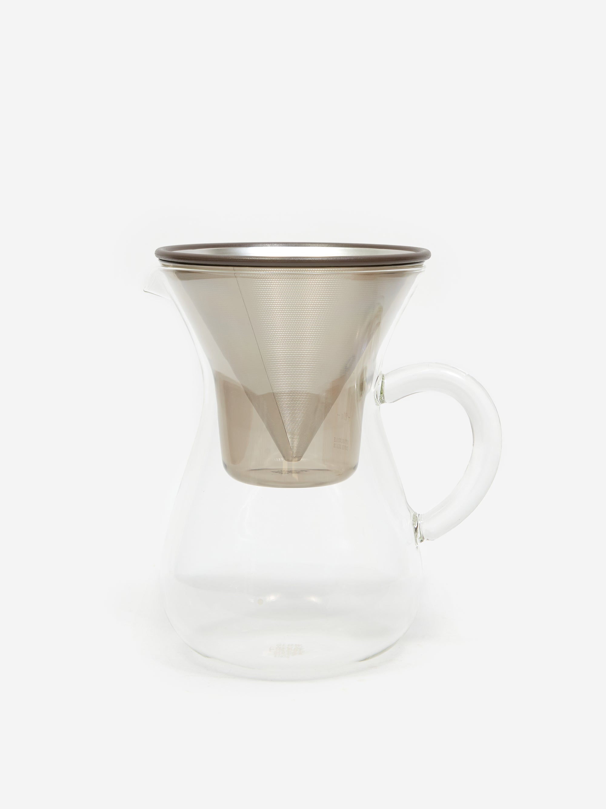 Kinto SCS-04-CC-ST Coffee Carafe Set 600ml - Stainless Steel – Goodhood