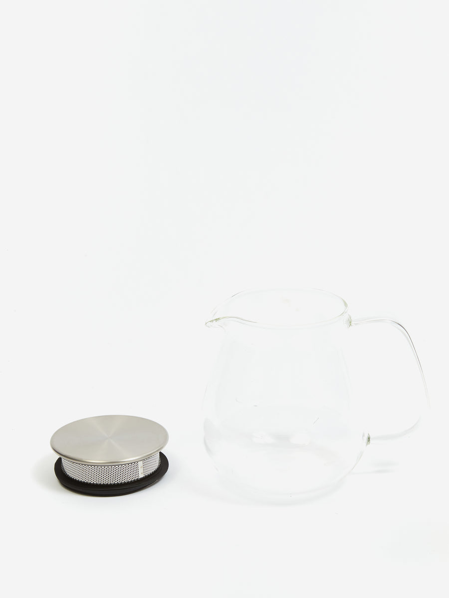 Kinto UNITEA Stainless Steel Teapot Set - Large - Clear – Goodhood