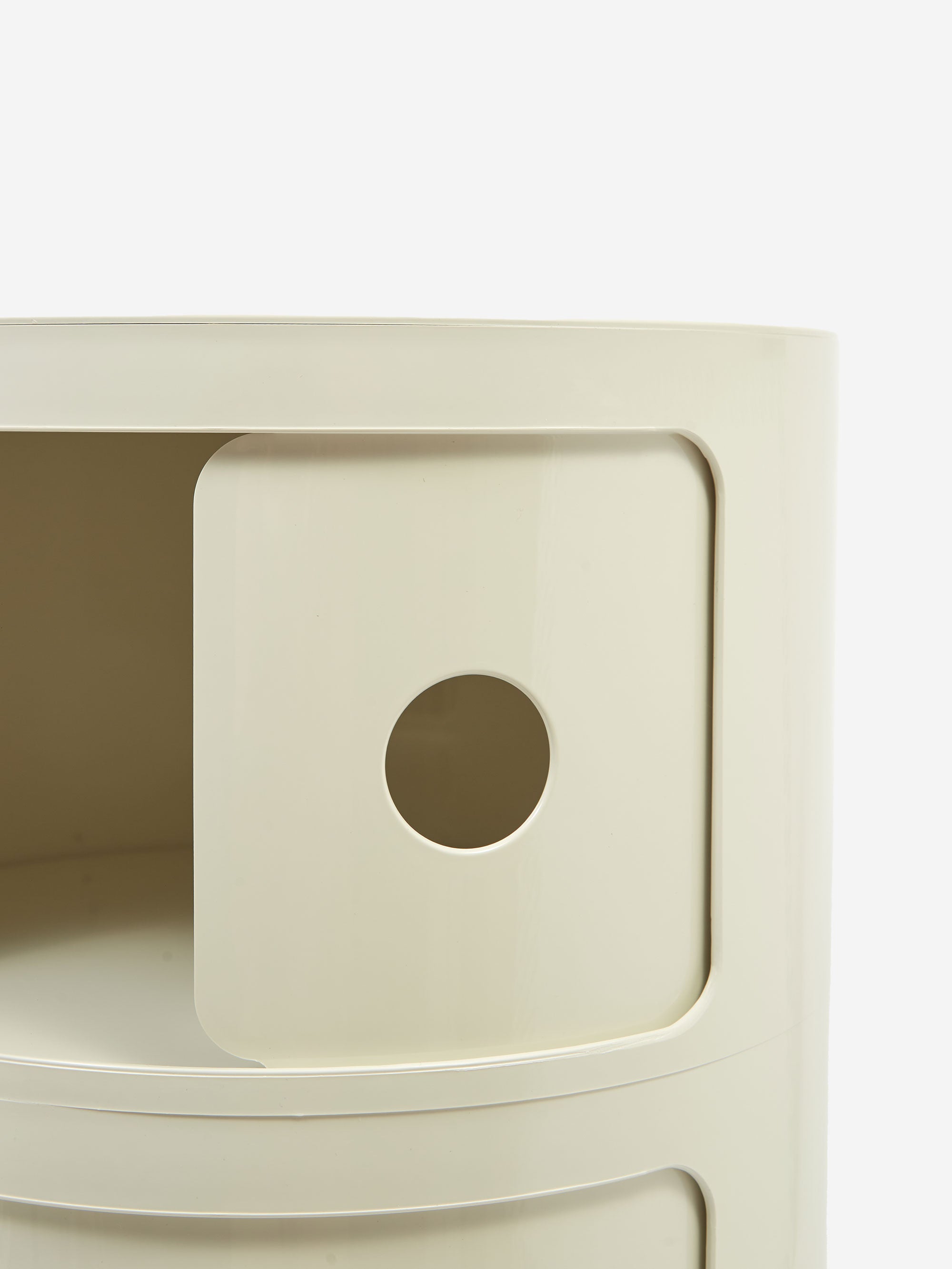 Kartell Componibili 2 Tier Storage Unit Side Table - White – Goodhood