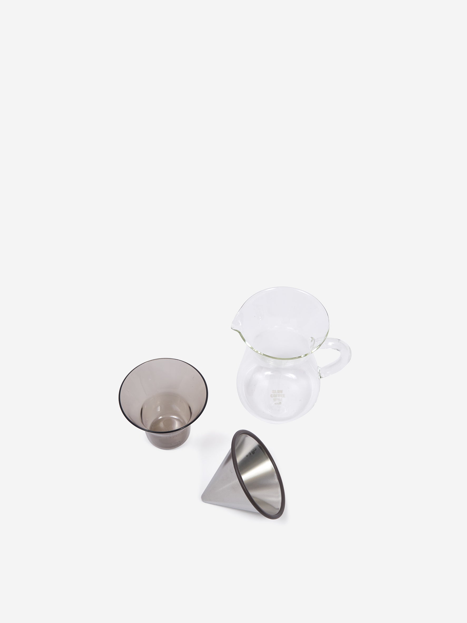 Kinto SCS-02-CC-ST Coffee Carafe set 300ml - Stainless Steel – Goodhood