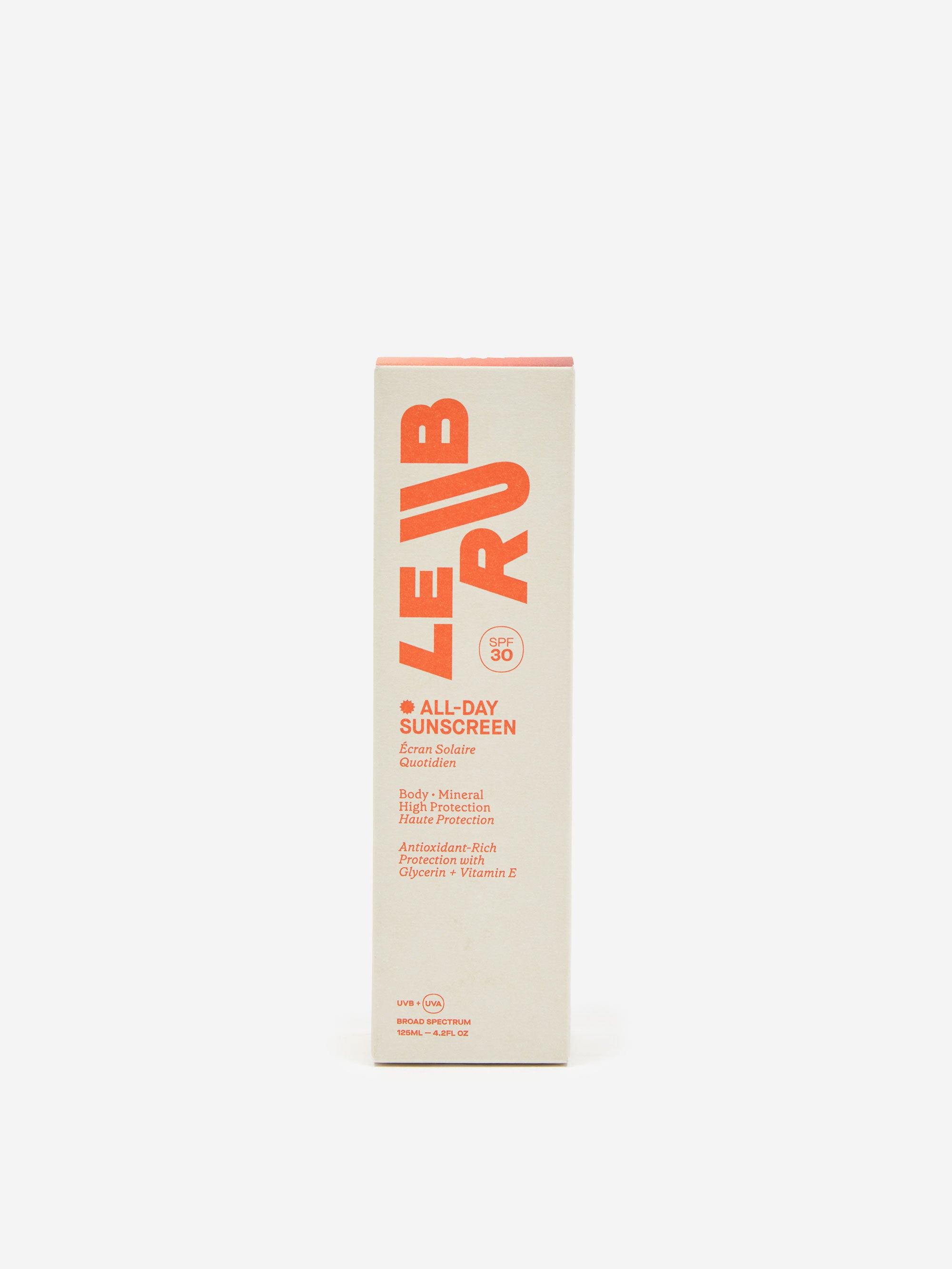 Le Rub SPF 30 All-Day Sunscreen – Goodhood