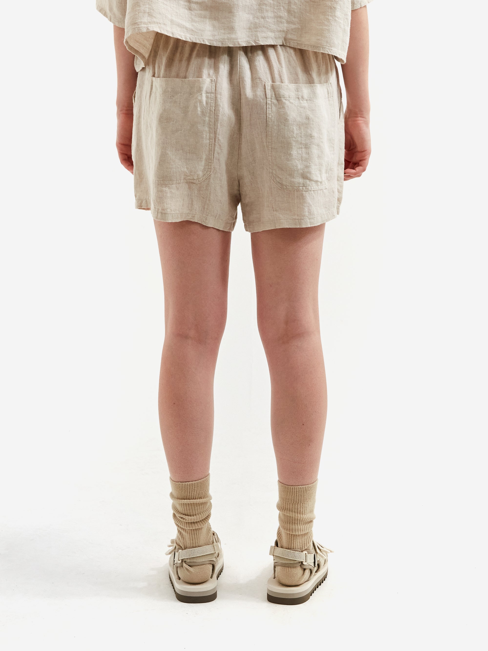LF Markey Basic Linen Shorts - Cream – Goodhood