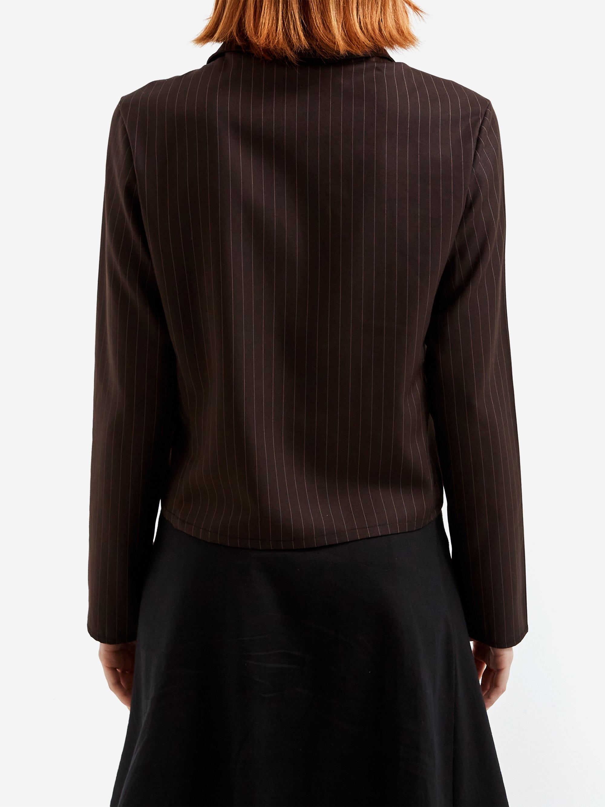 Lauren Perrin Sailor Jacket - Brown Stipe – Goodhood