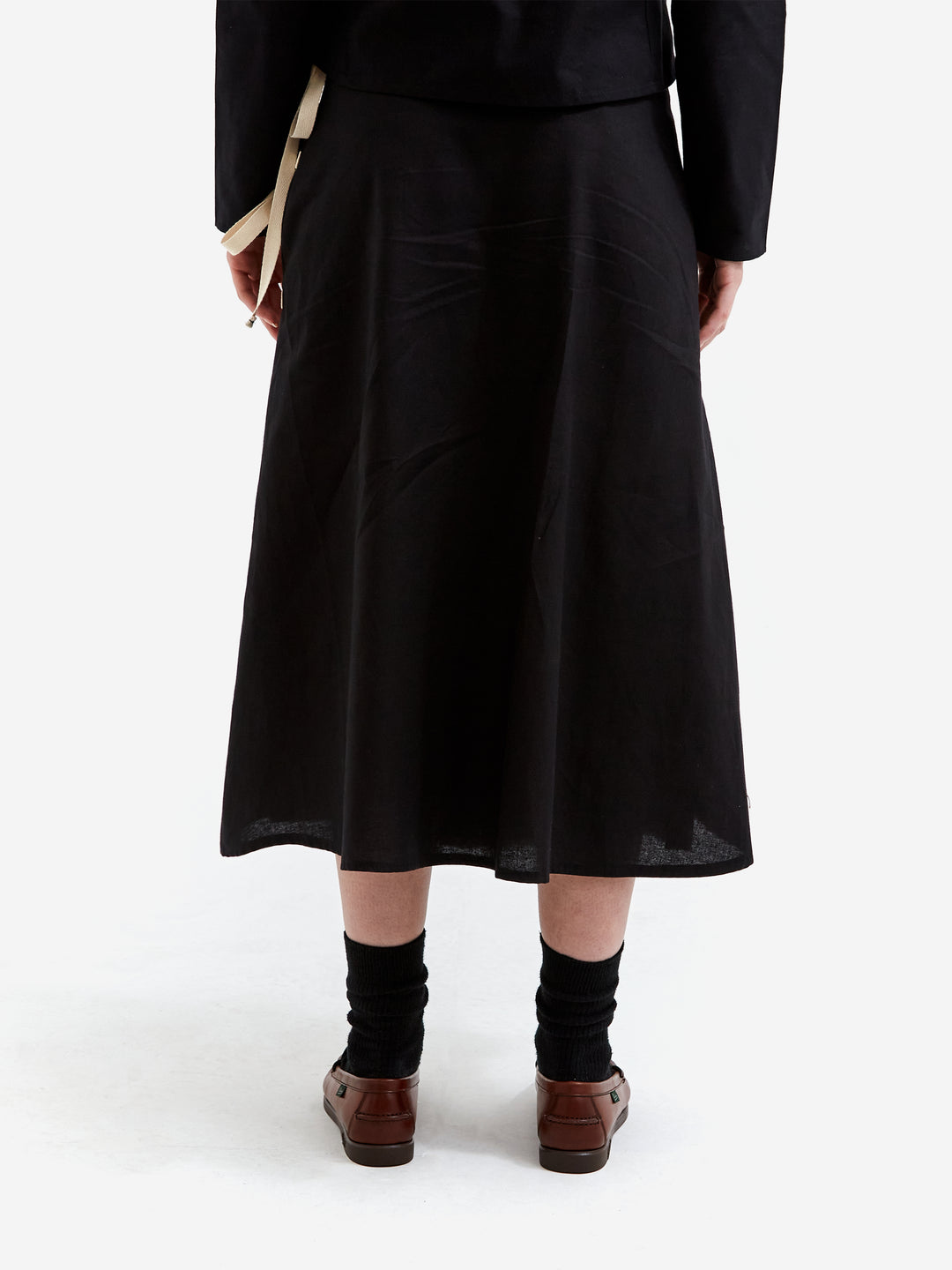 Lauren Perrin Sailor Skirt - Black – Goodhood