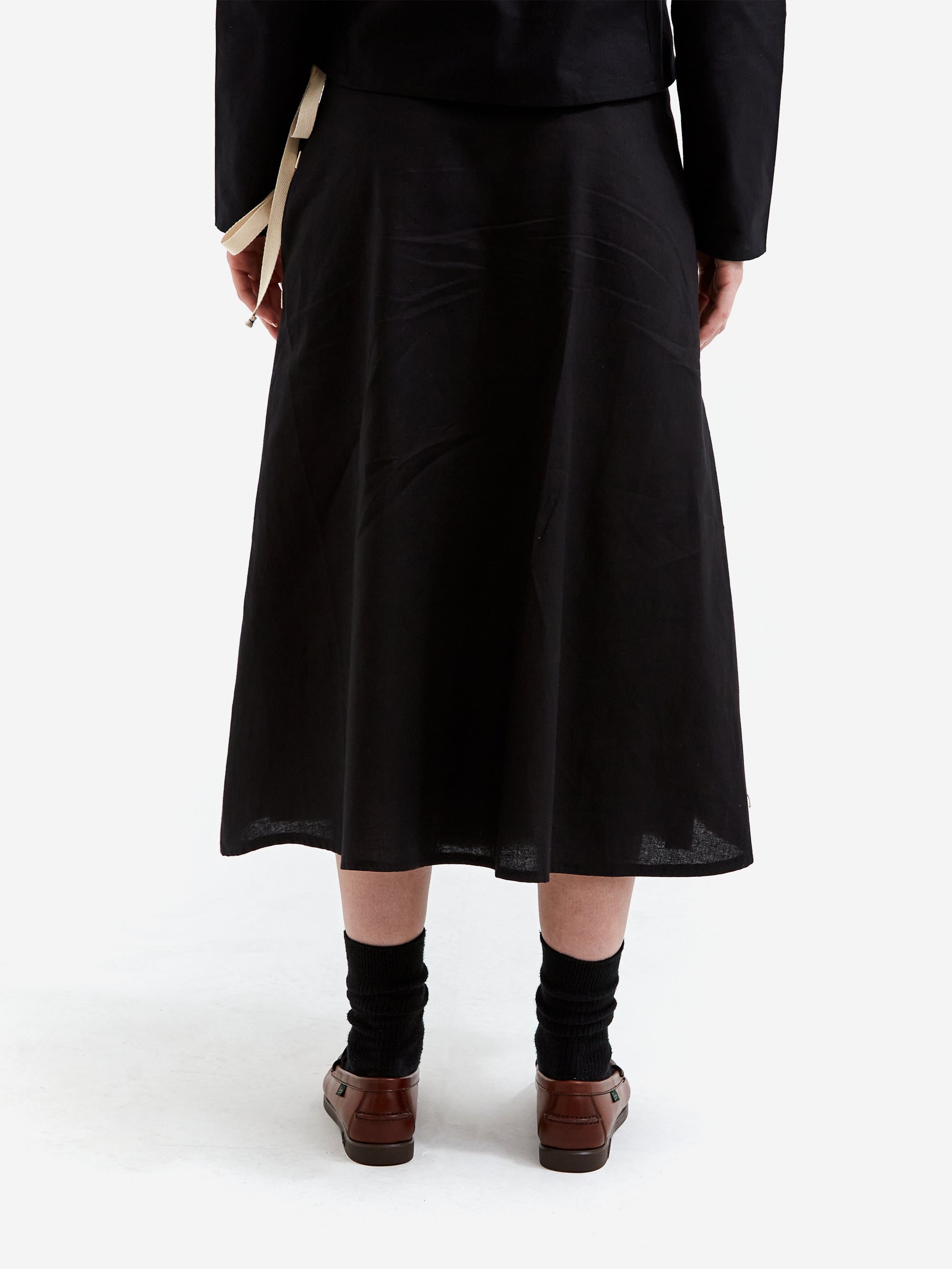 Lauren Perrin Sailor Skirt - Black – Goodhood