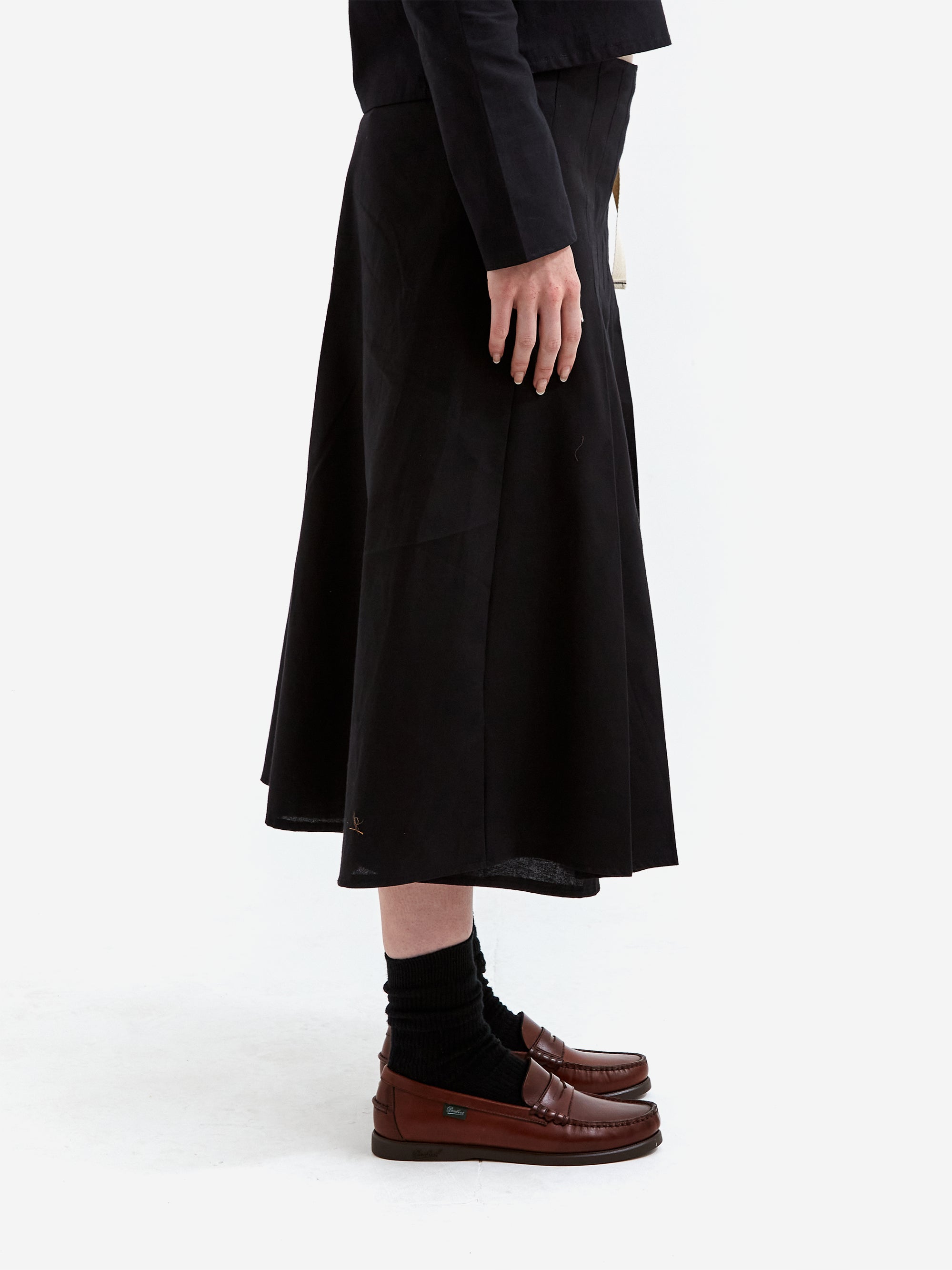 Lauren Perrin Sailor Skirt - Black – Goodhood