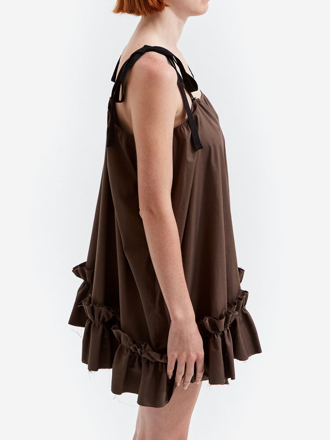 Lauren Perrin x Goodhood Dexter Dress - Brown