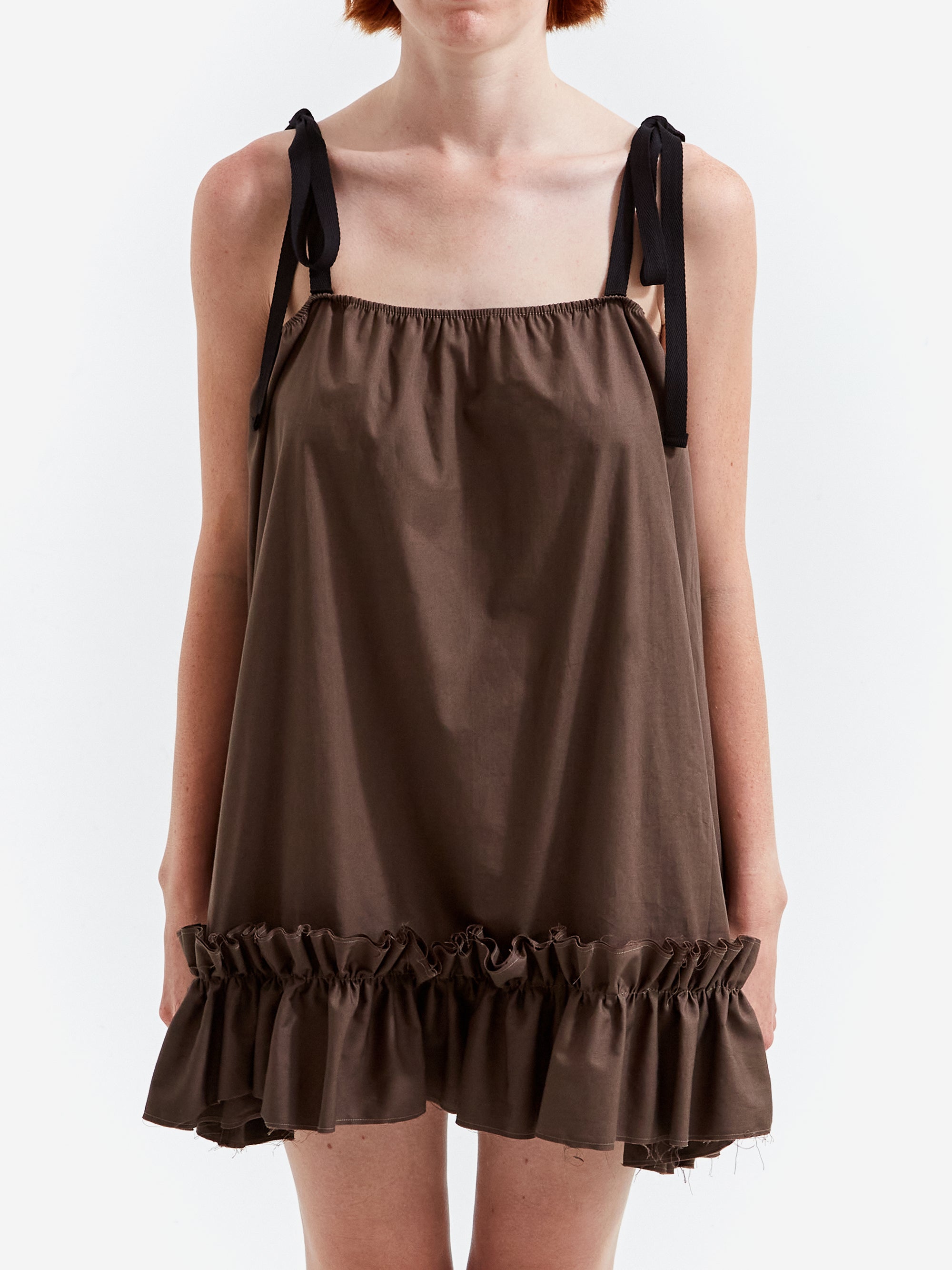 Lauren Perrin x Goodhood Dexter Dress - Brown