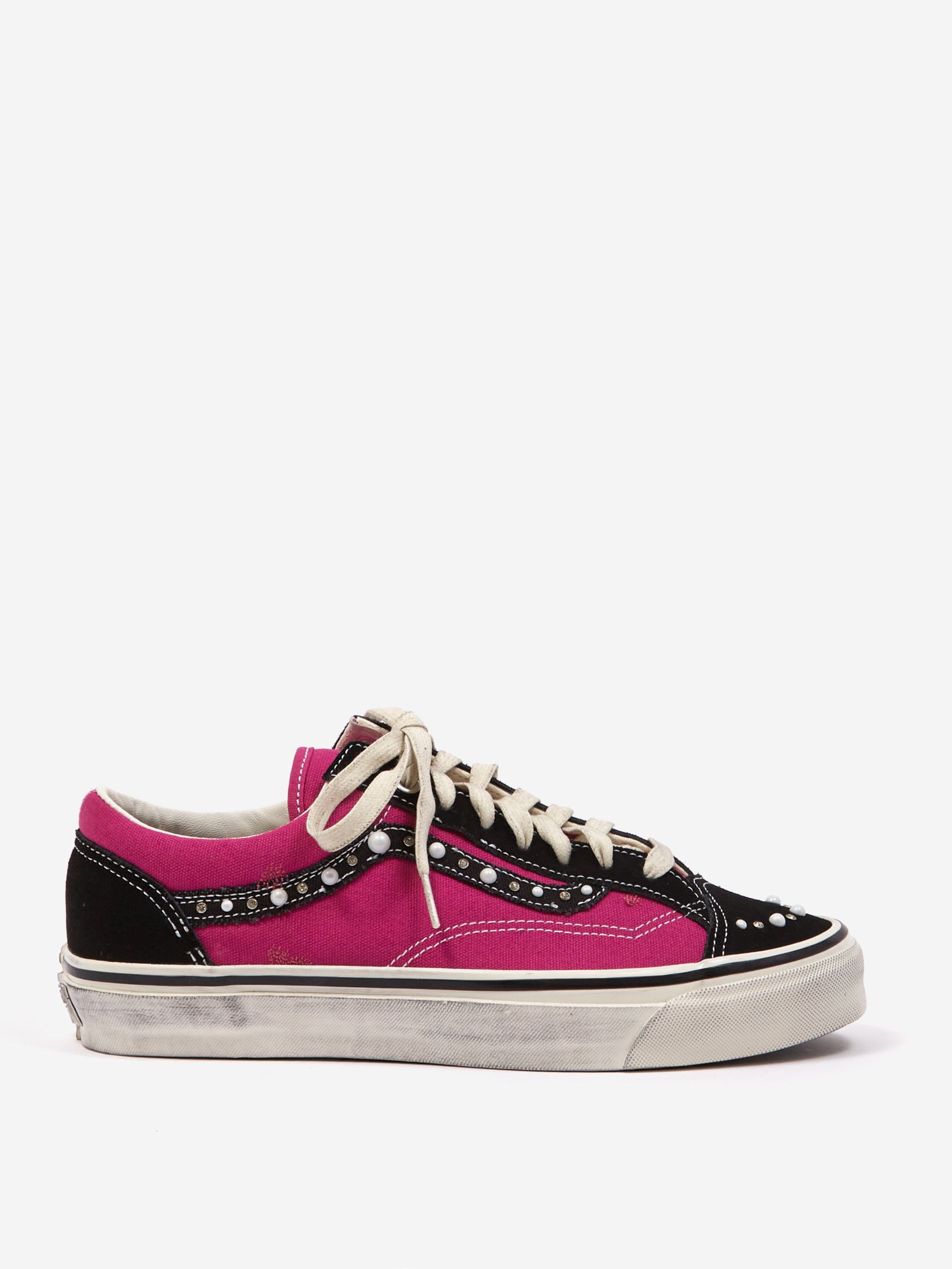 Vans LX Old Skool 36 - Pearlized Fuschia Red – Goodhood