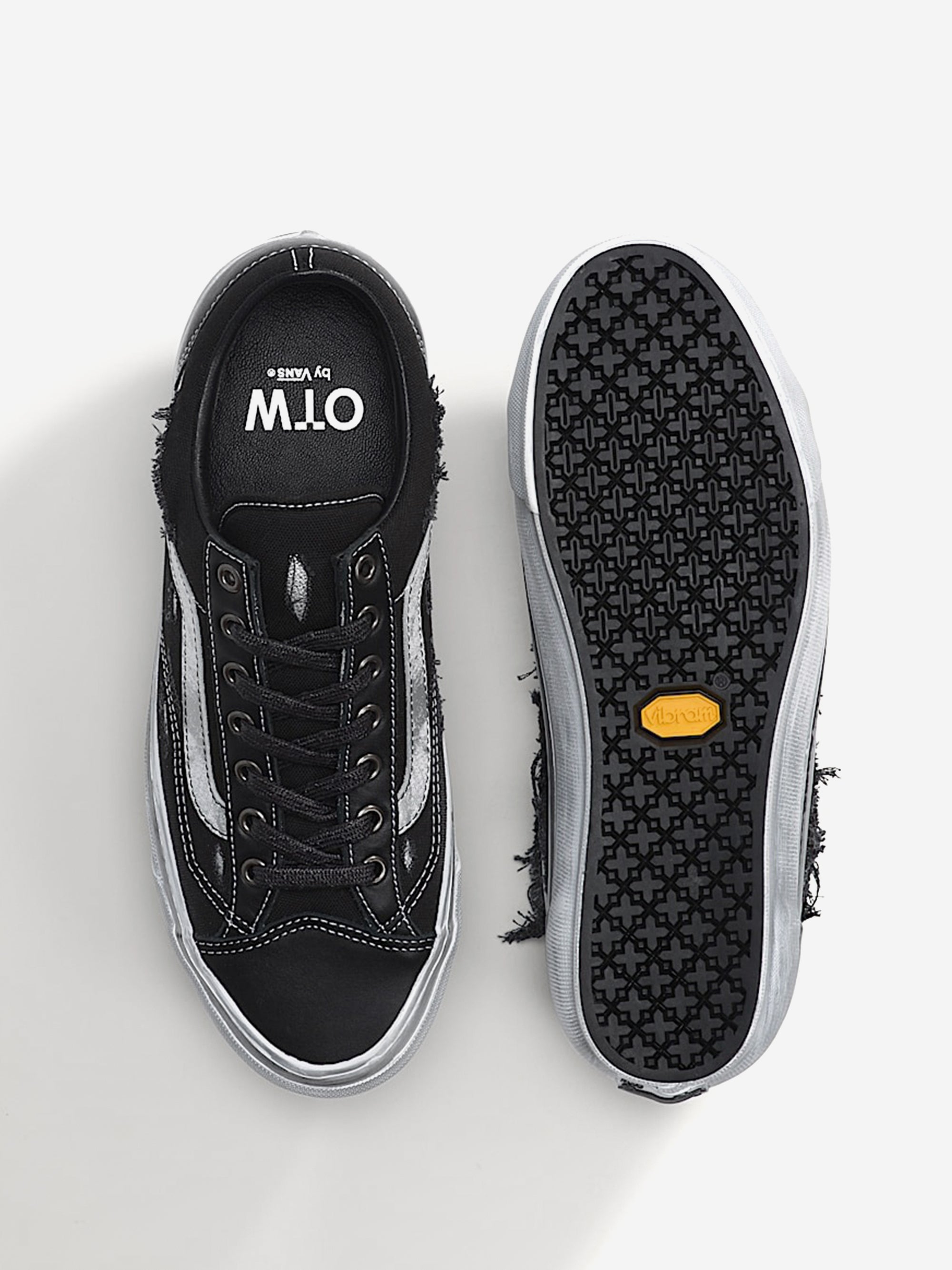 Vans OTW Old Skool 36 Vibram - Distressed Silver – Goodhood