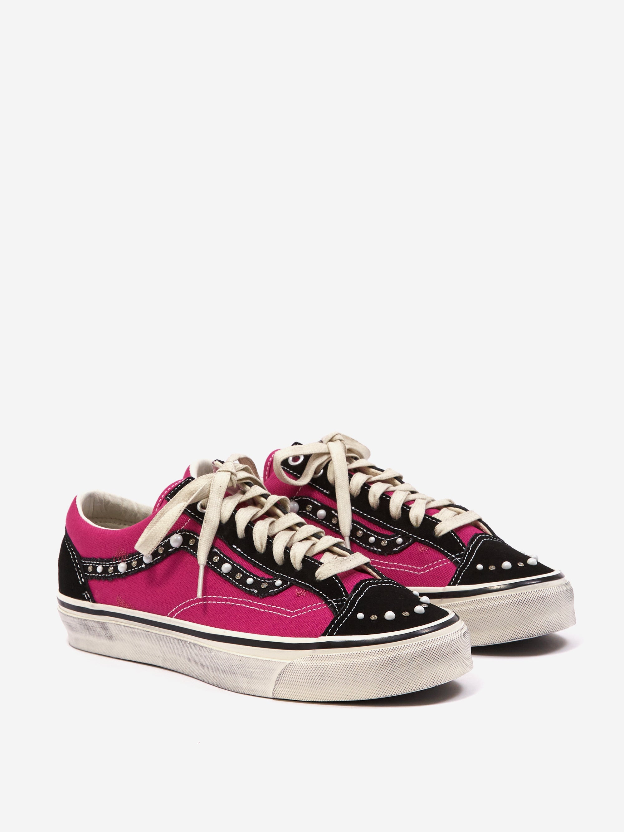 Vans LX Old Skool 36 - Pearlized Fuschia Red – Goodhood