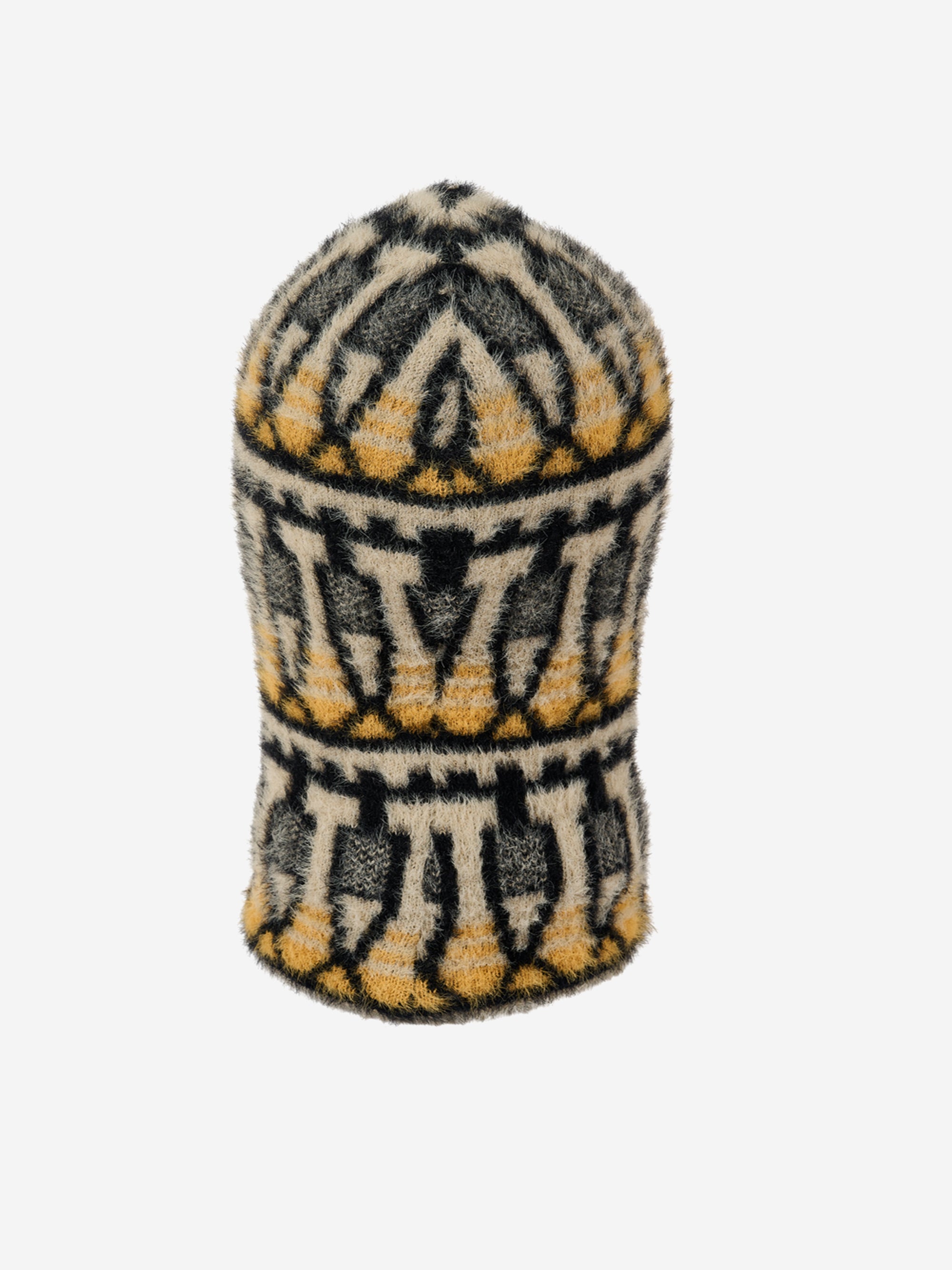 The Trilogy Tapes TTT Repeat Knitted Hood - Multi – Goodhood
