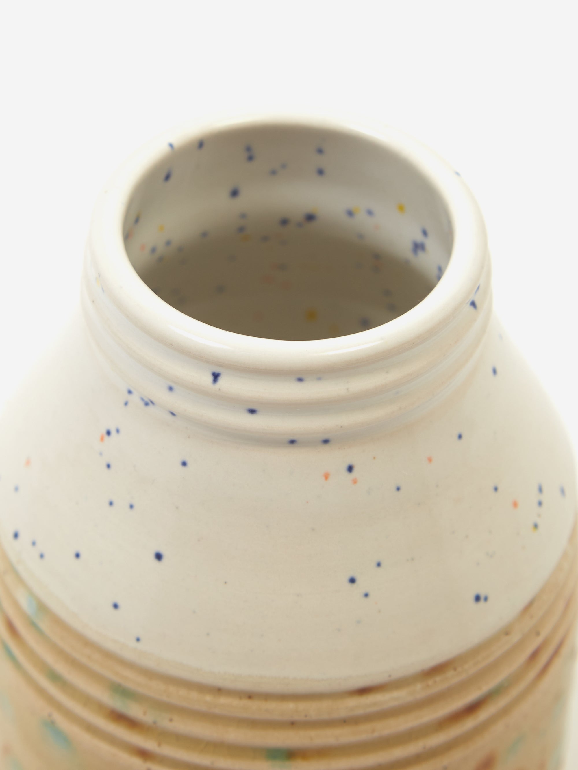 Liam Owen Handmade Angled Vase - Fen Glaze – Goodhood