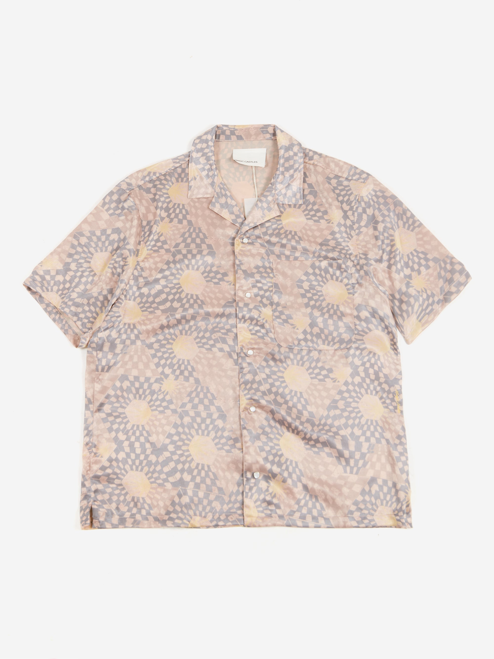 Magic Castles Warped Lester Shirt - Warped Lester Print – Goodhood