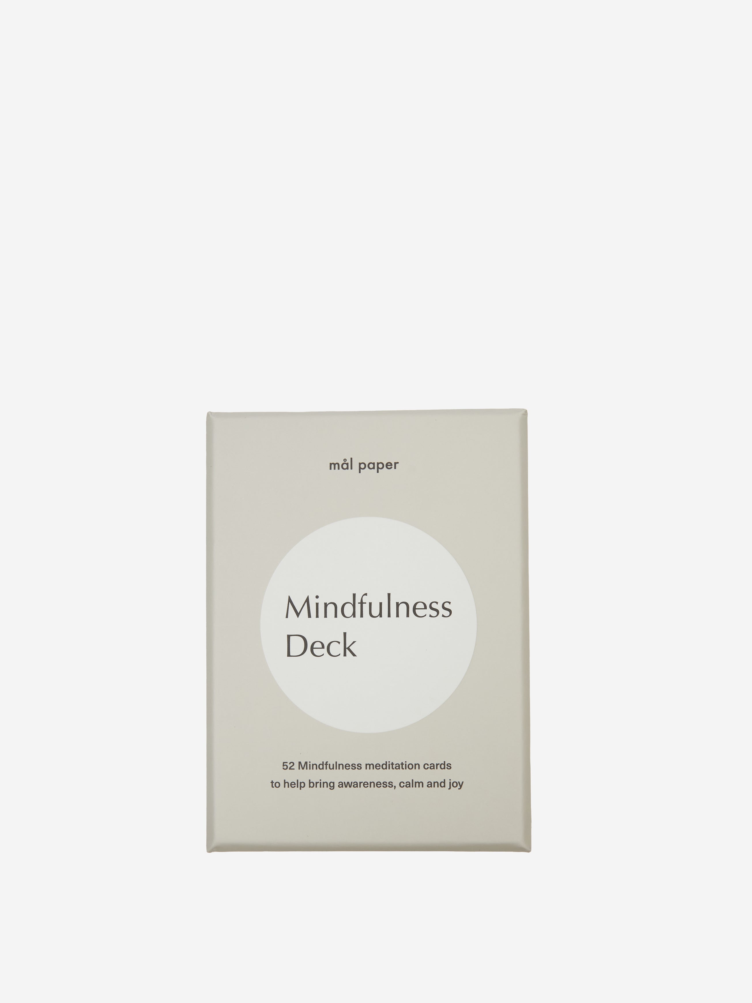Mal Paper Mindfulness Meditation Card Deck – Goodhood