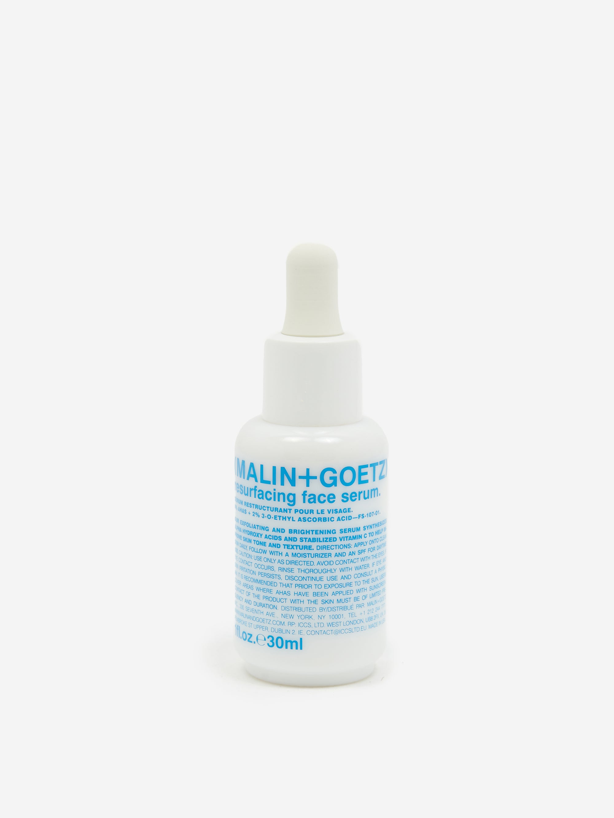 Malin+Goetz Resurfacing Face Serum - 30ml – Goodhood