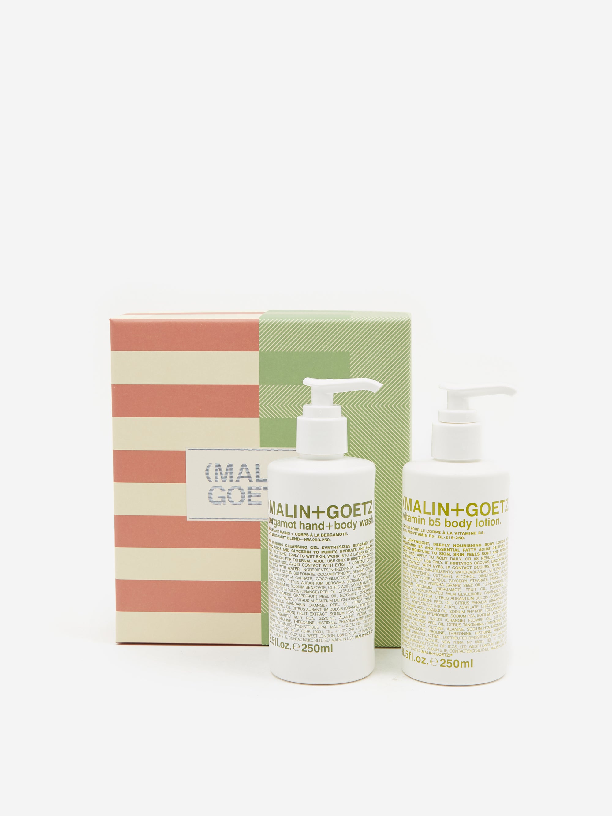 Malin+Goetz The Bright Side Gift Set - Bergamont Wash + B5 Lotion ...