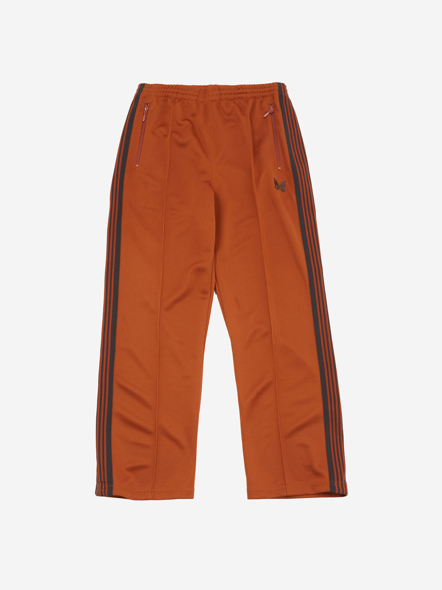Needles Track Pant - Poly Smooth - Rust – Goodhood