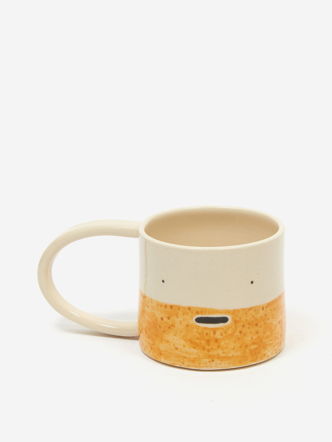 Modern Pottery Shop Flat White Cup - Ginger Stubble – Goodhood