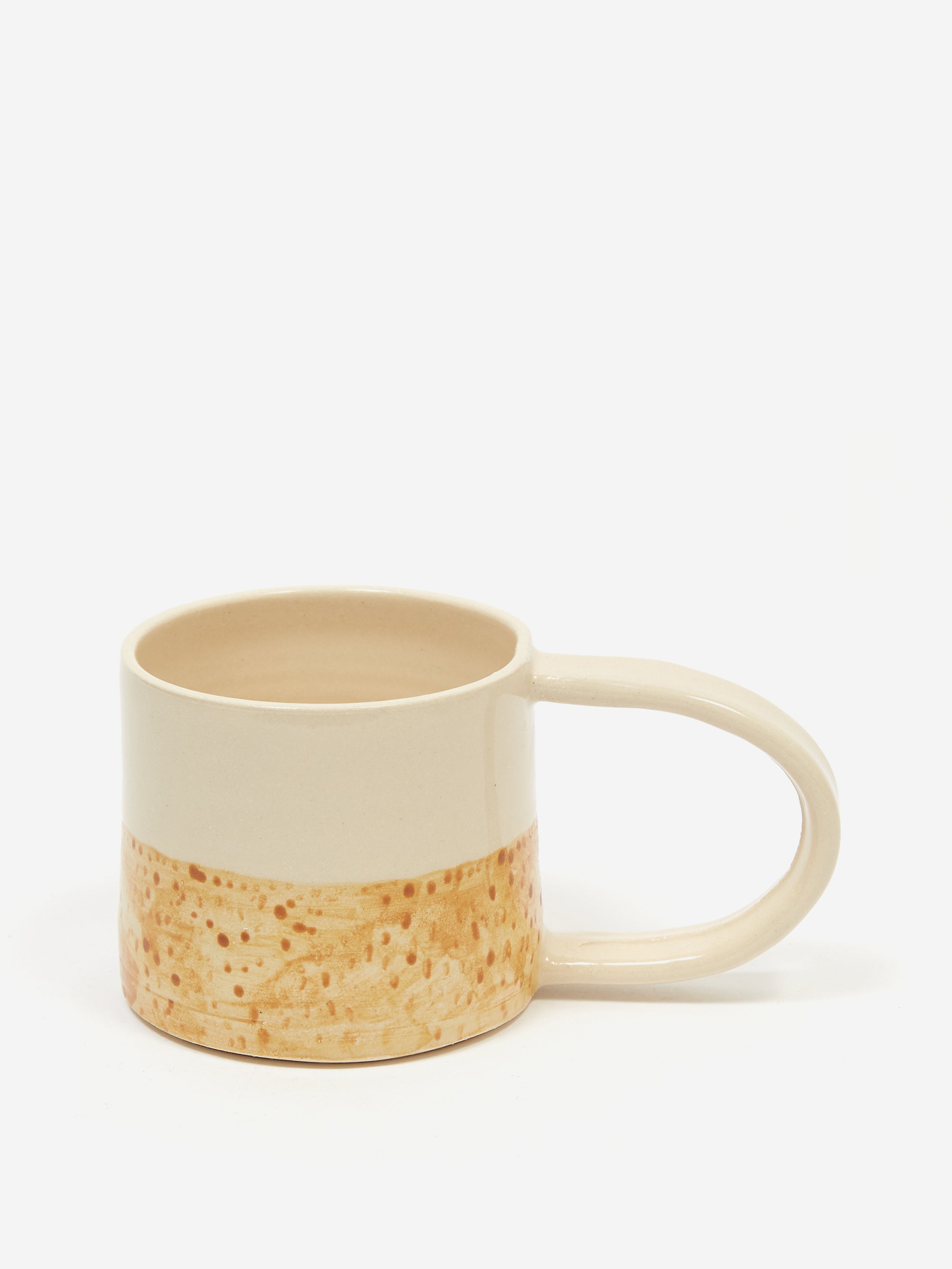 Modern Pottery Shop Flat White Cup - Ginger Stubble – Goodhood