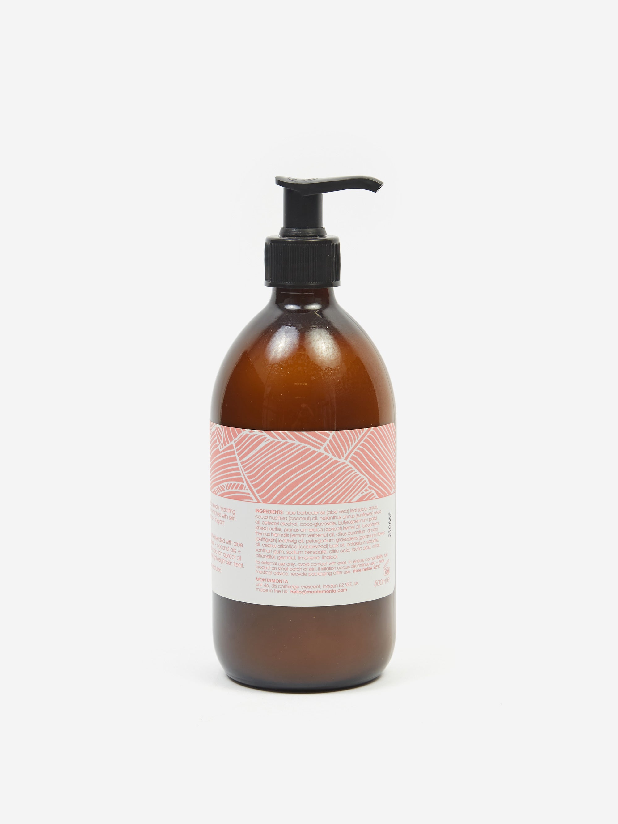 MONTAMONTA Verbena Geranium Cedar Hand + Body Balm 500ml – Goodhood