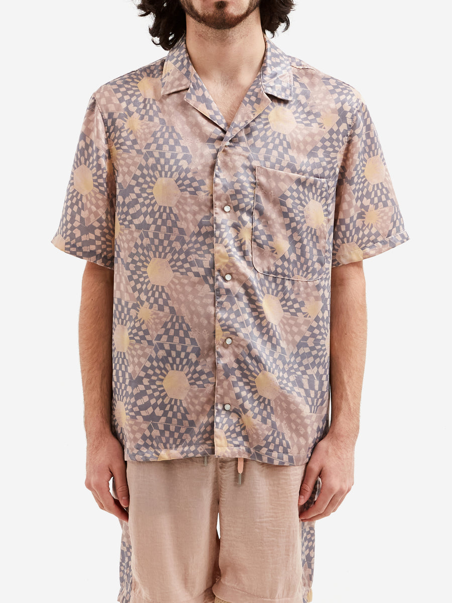 Magic Castles Warped Lester Shirt - Warped Lester Print – Goodhood