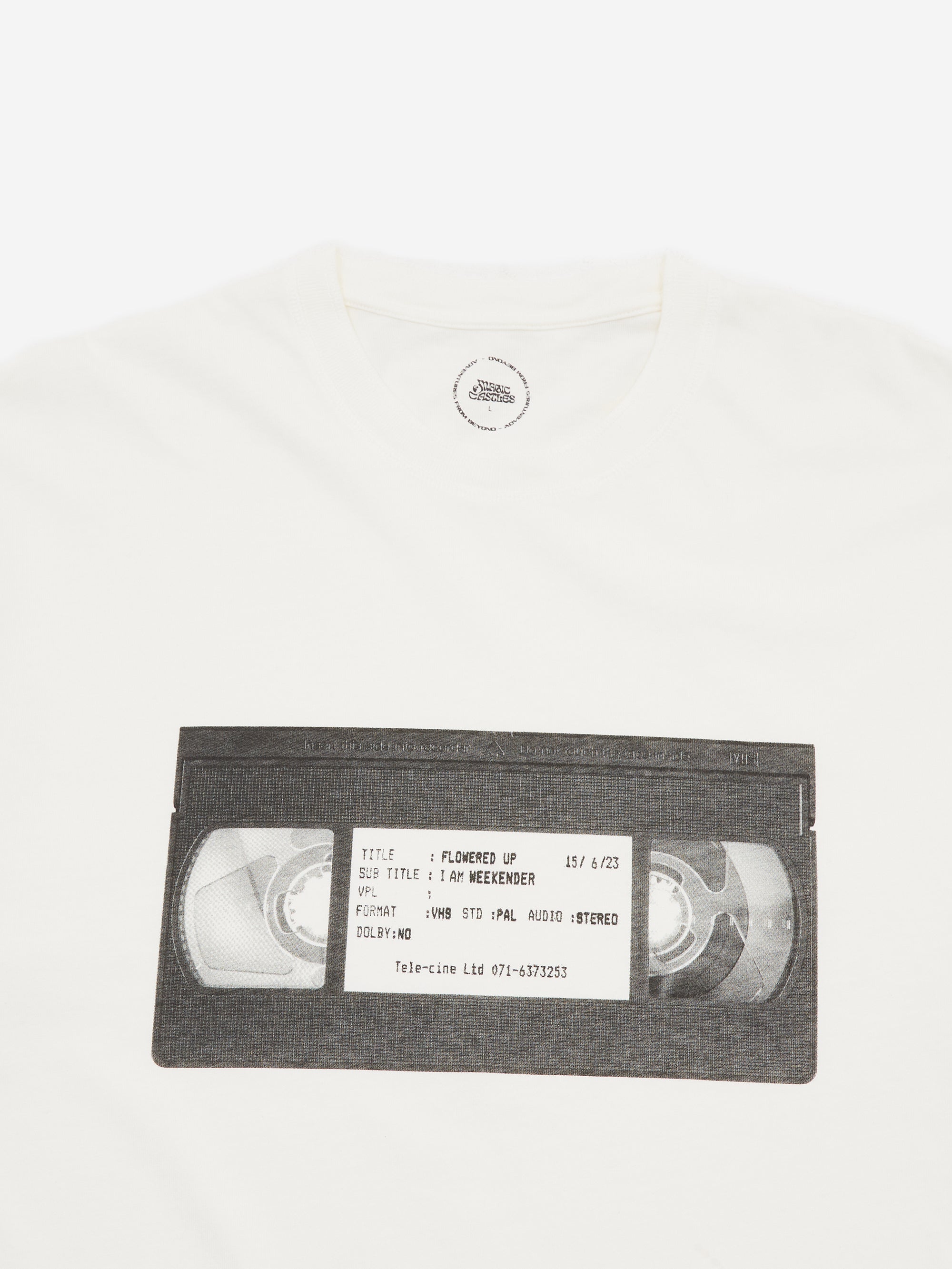 Magic Castles x Goodhood I Am Weekender T Shirt - White