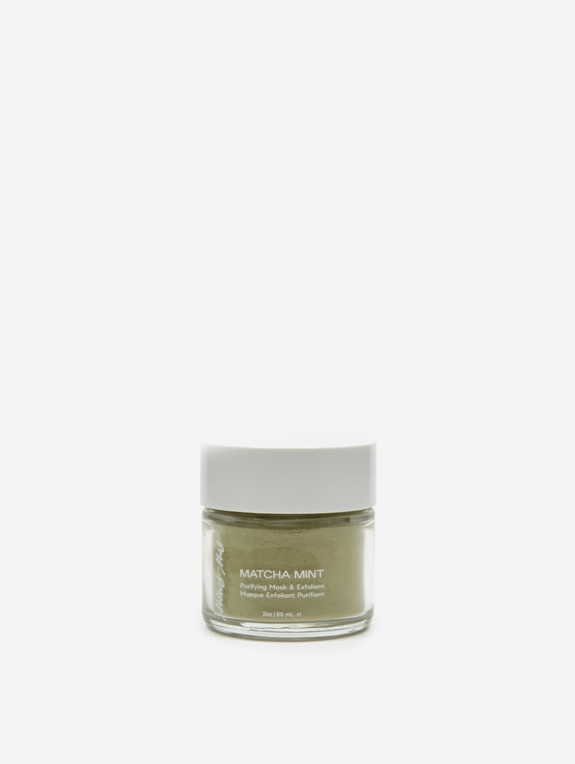 Menos Mas Matcha Mint Purifying Mask & Exfoliant – Goodhood