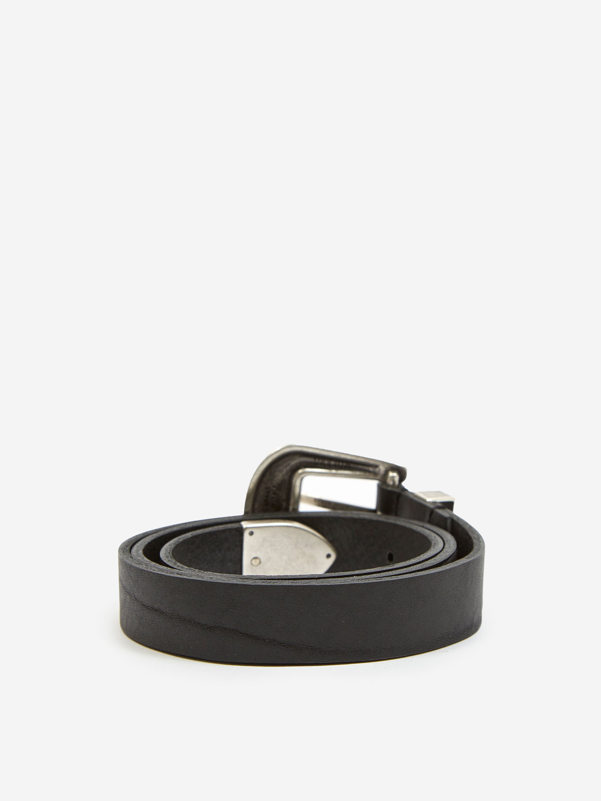 Molebo M2413 Belt - Black Leather – Goodhood