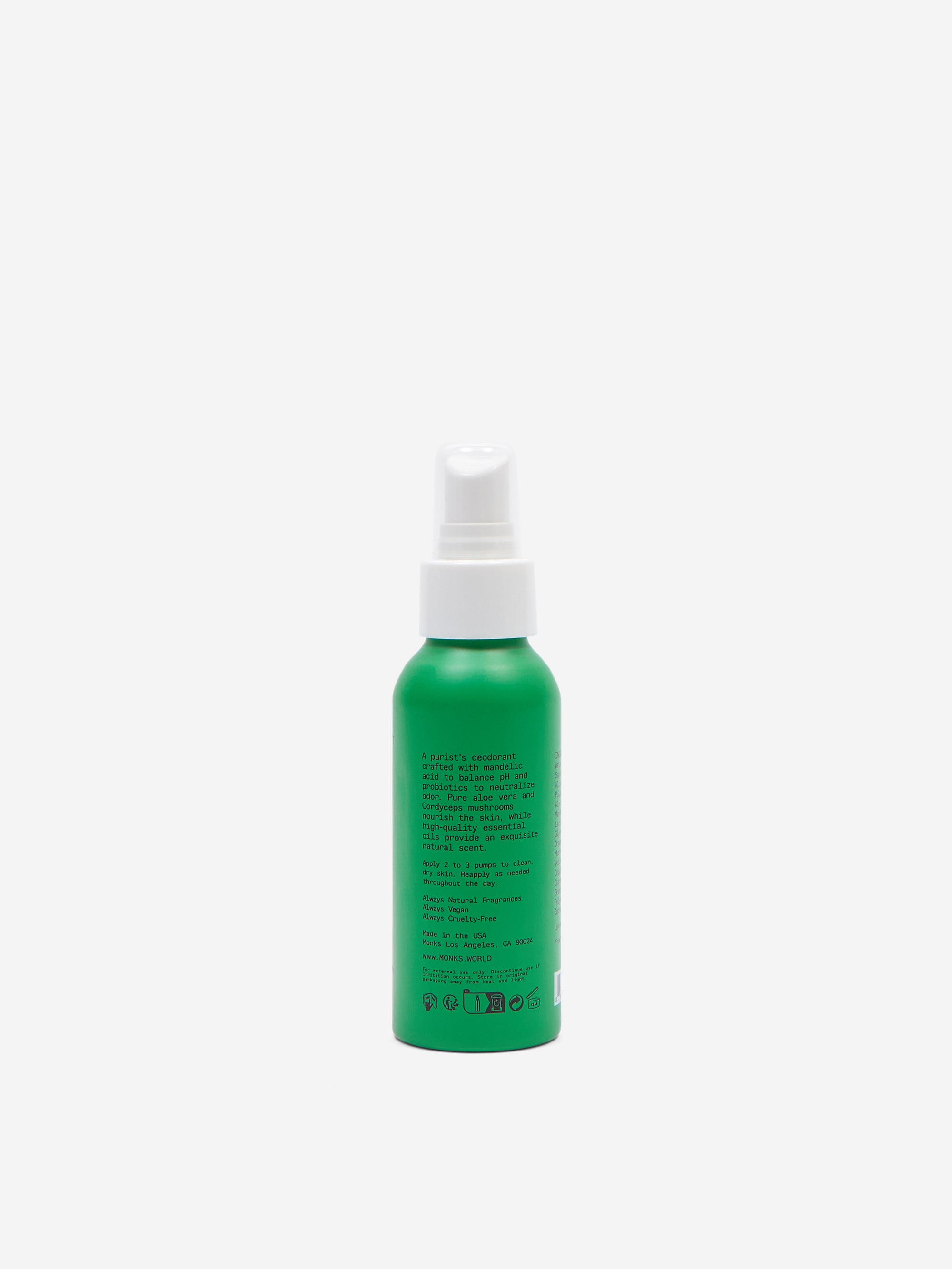 Monks Copal Green Deodorant Spray – Goodhood