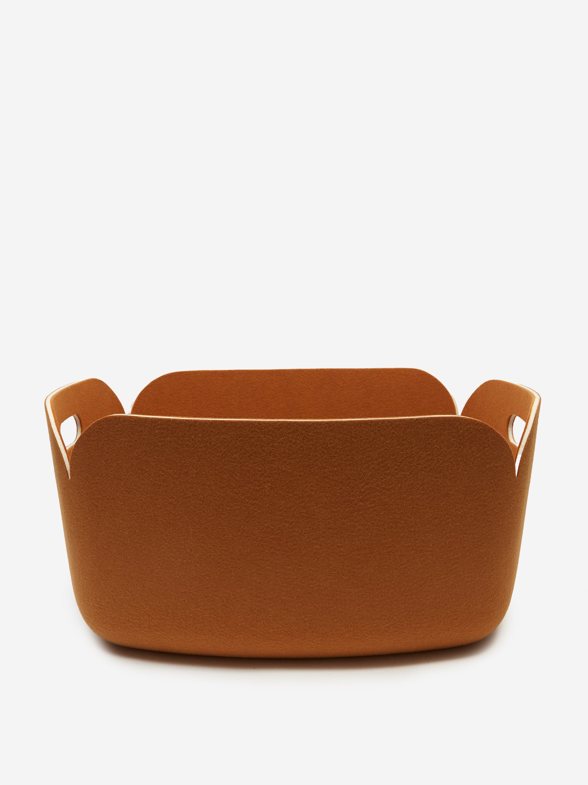 Muuto Restore Storage Basket by Mika Tolvanen - Burnt Orange – Goodhood
