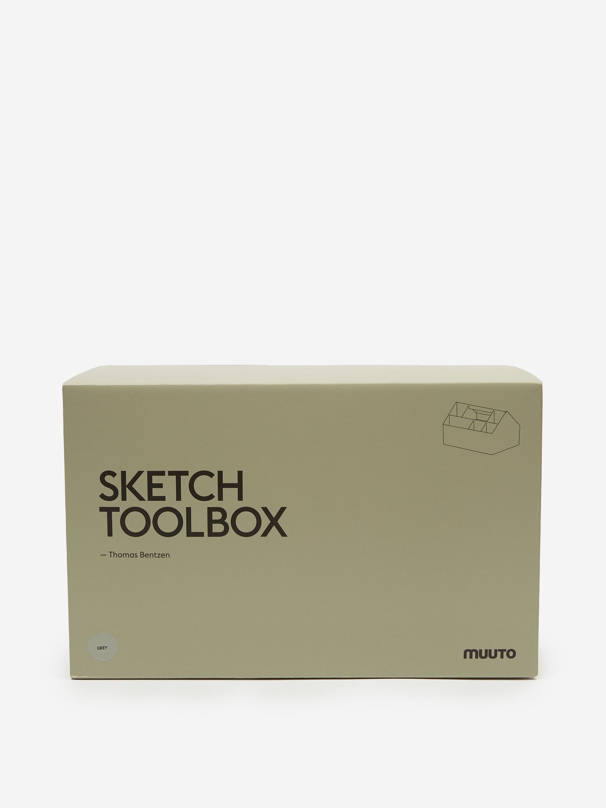 Muuto Sketch Toolbox by Thomas Bentzen - Grey – Goodhood