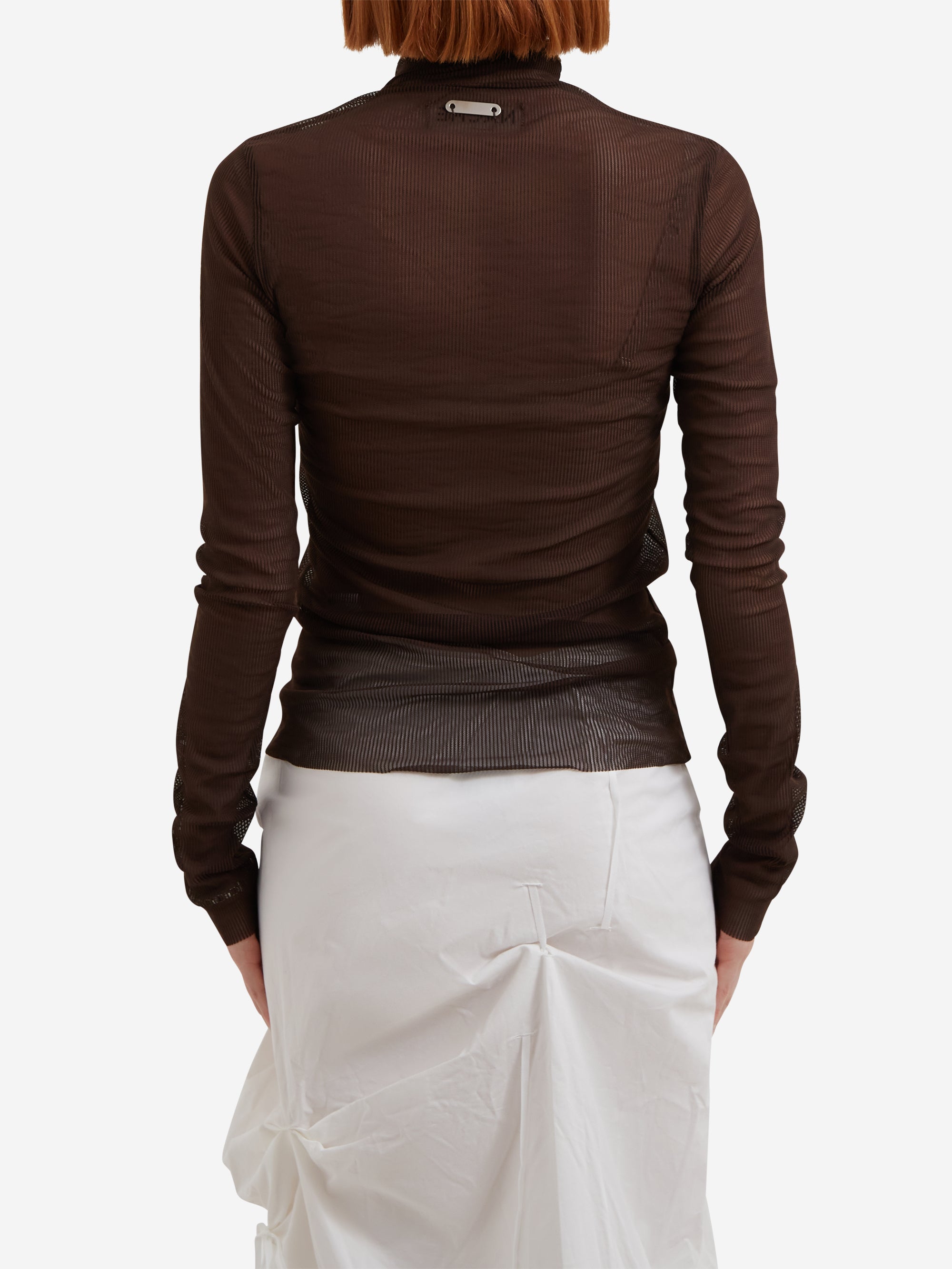 NACHE Pulled Neck Long Sleeve - Brown – Goodhood