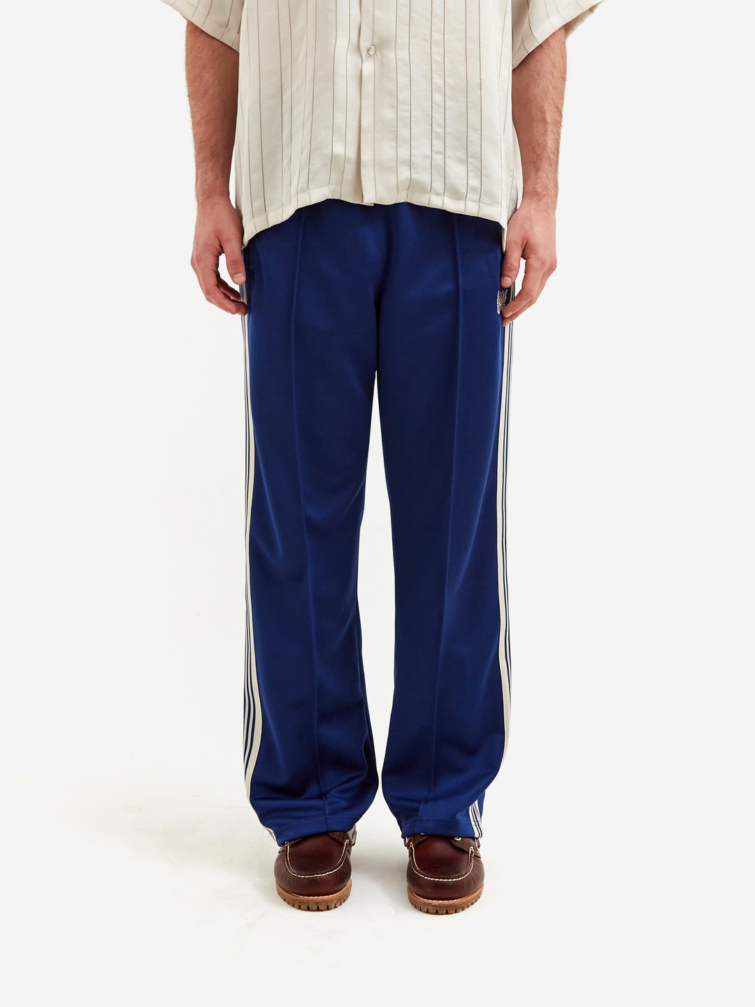 Needles Track Pant - Poly Smooth - Royal – Goodhood