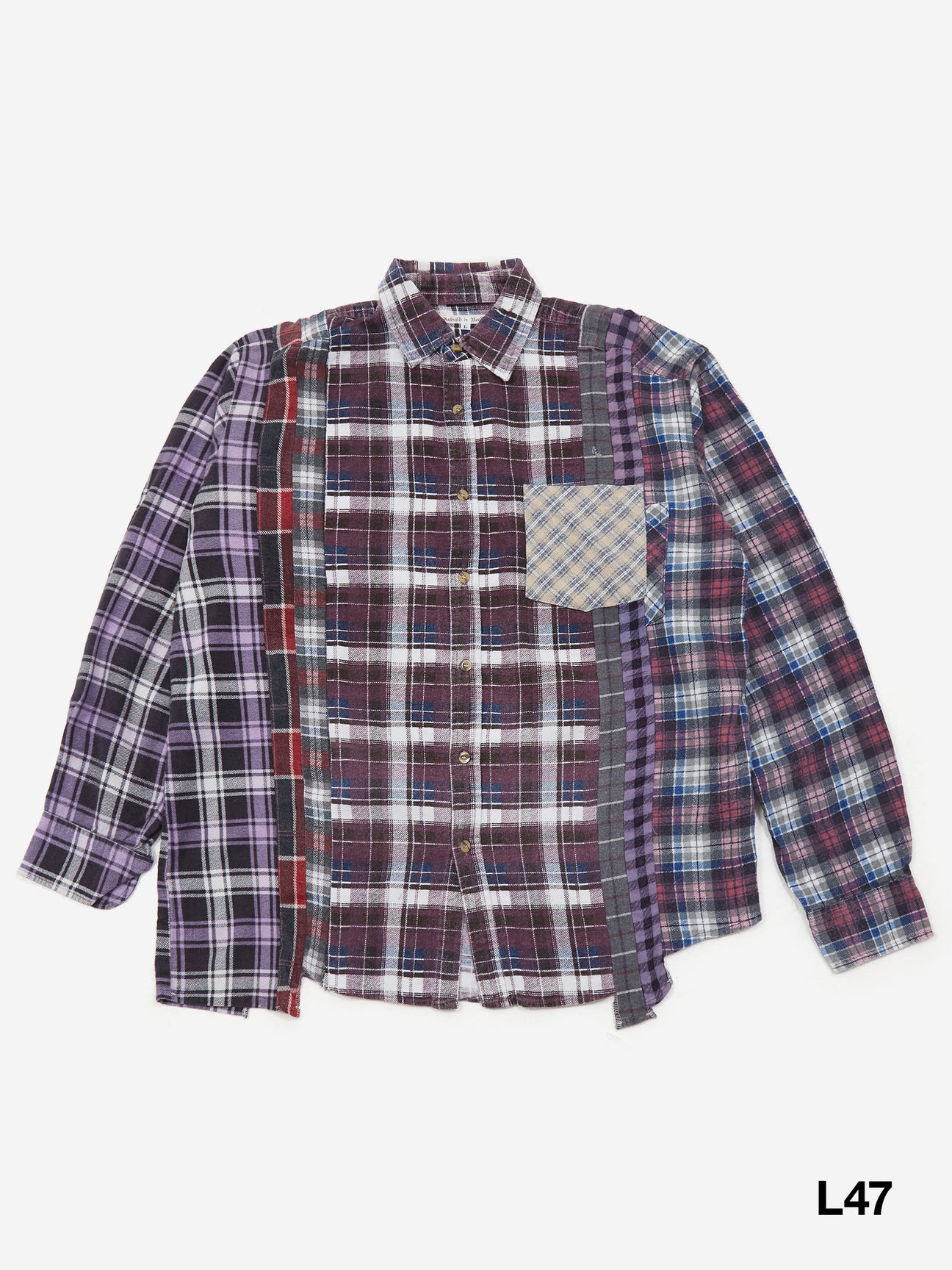 Needles Rebuild 7 Cuts Flannel Shirt - Assorted Sale 1 – Goodhood