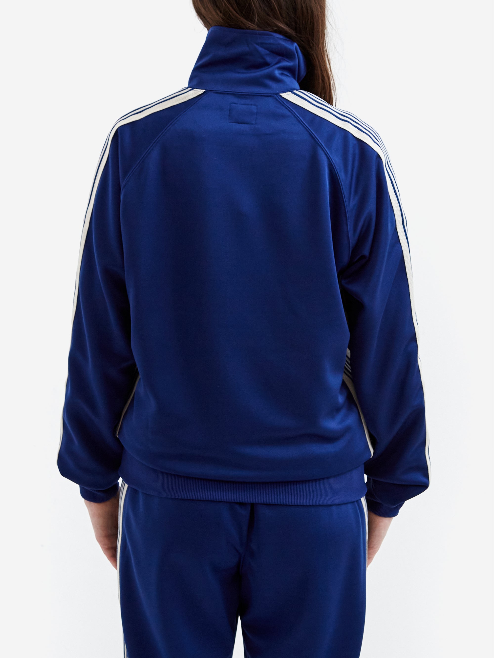 Needles Track Jacket - Poly Smooth - Royal – Goodhood
