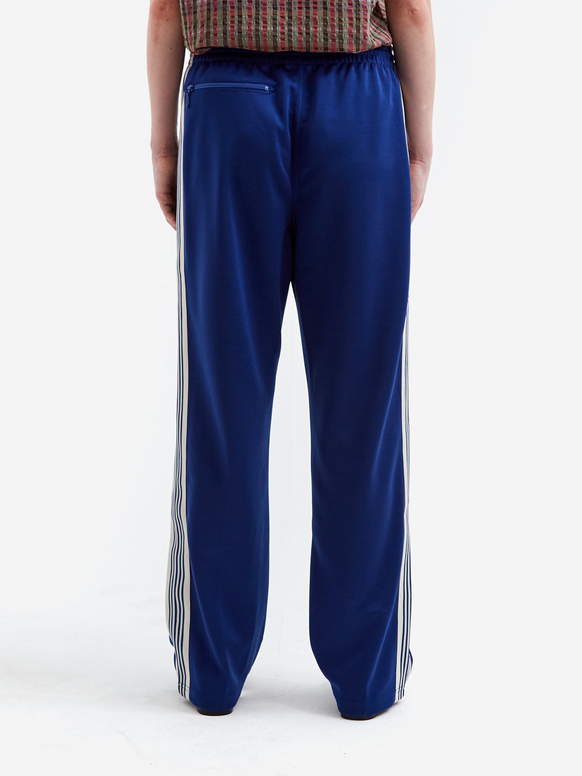 Needles Track Pant - Poly Smooth W - Royal – Goodhood