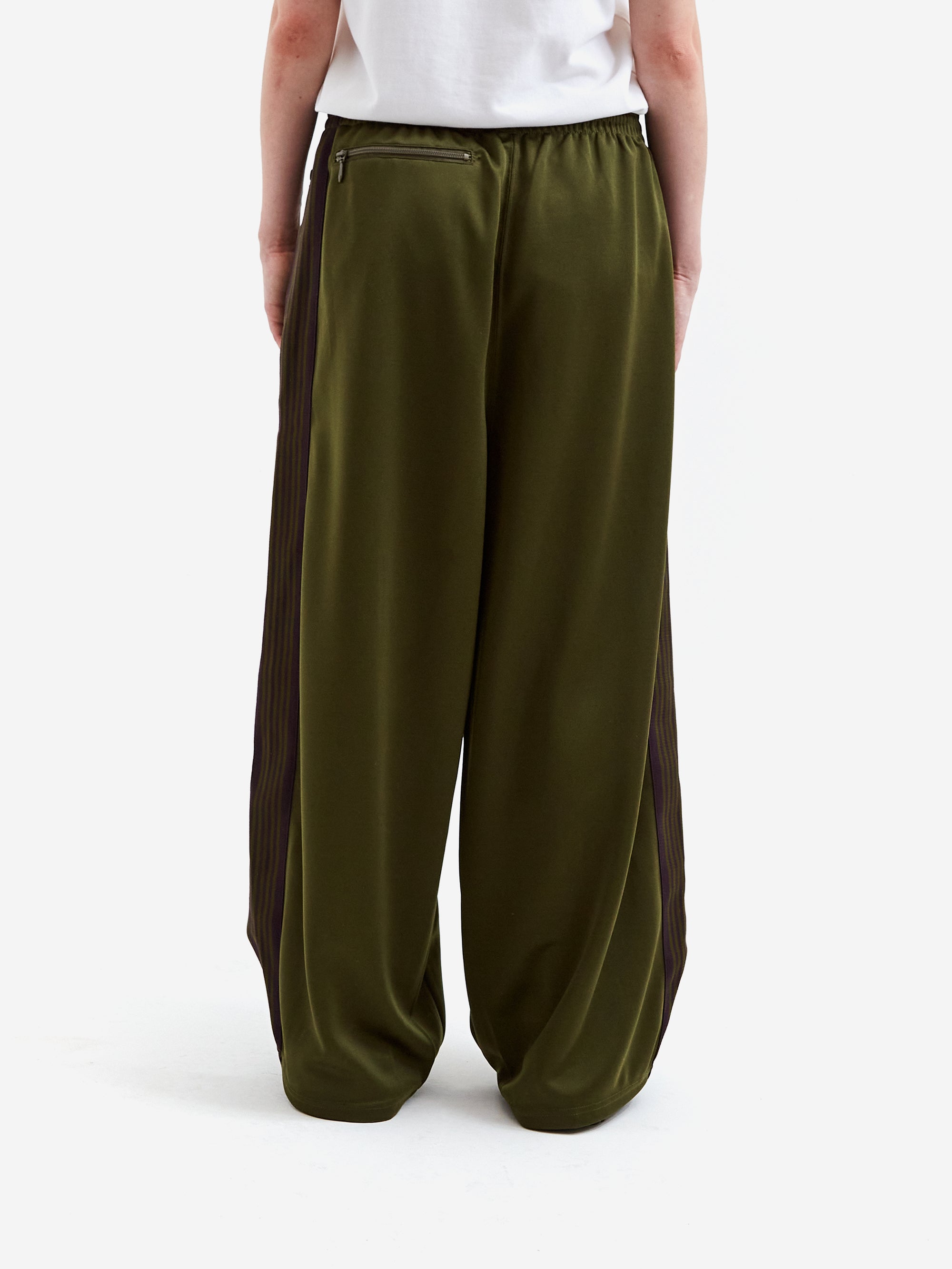 Needles H.D. Track Pant - Poly Smooth - Olive – Goodhood