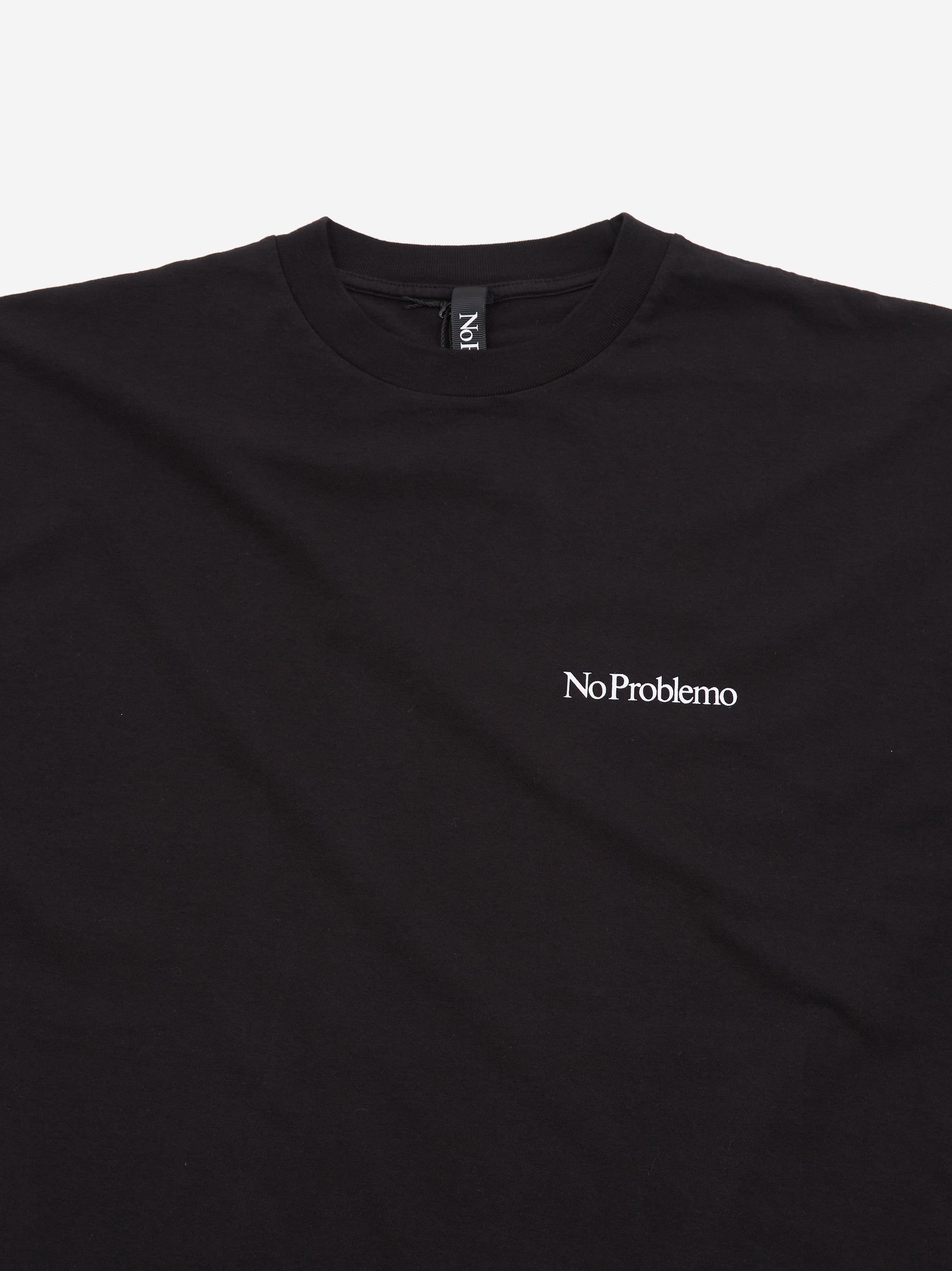 No Problemo Mini Problemo Short Sleeve T Shirt - Black – Goodhood